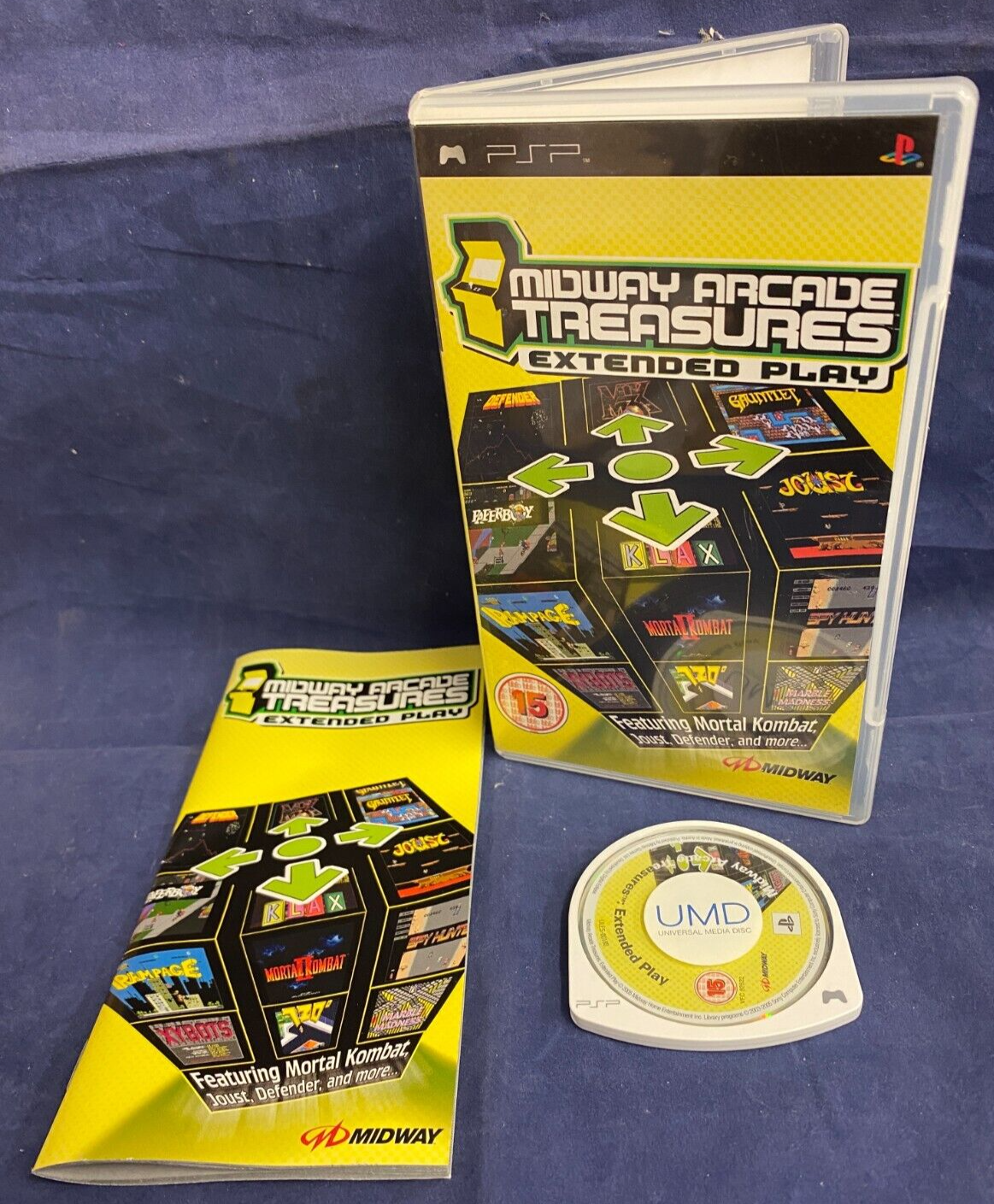 Midway Arcade Treasures Extended Play Sony Playstation Portable (PSP)