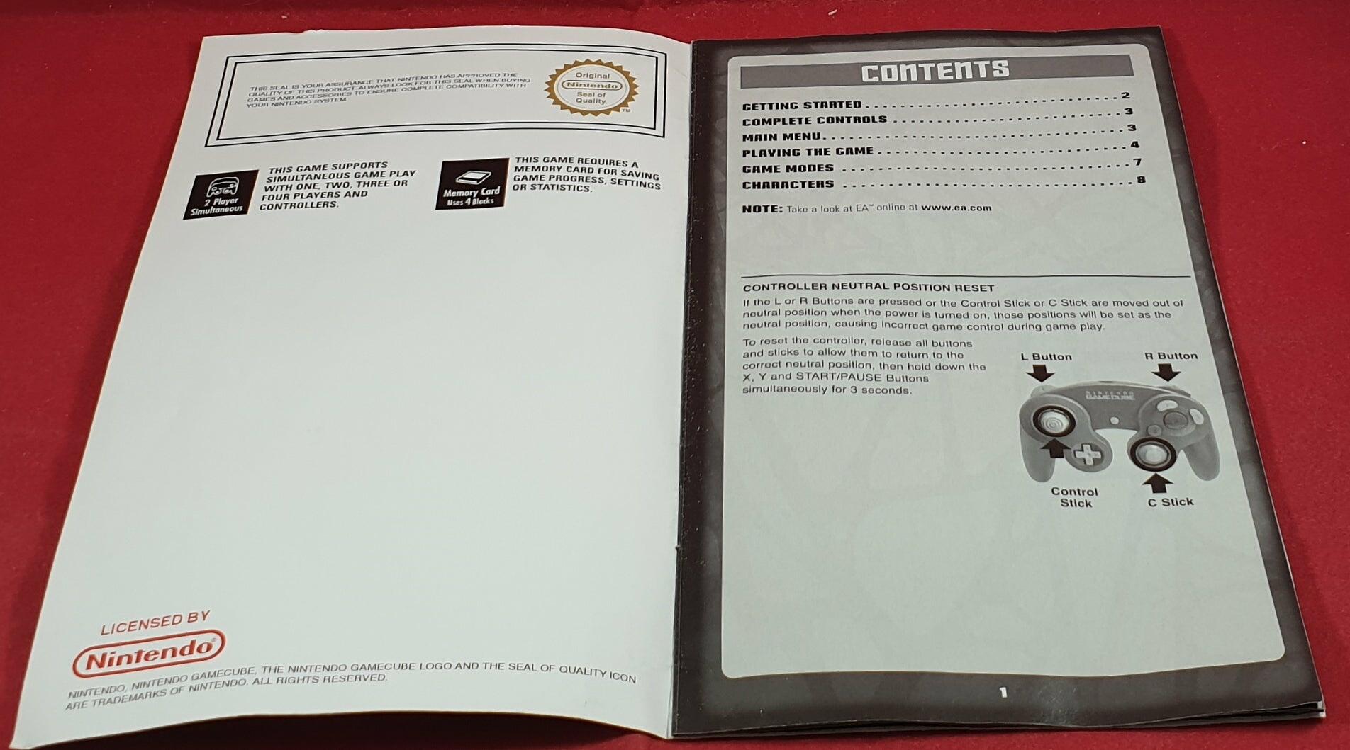 Marvel Nemesis Rise of the Imperfects Nintendo GameCube Game