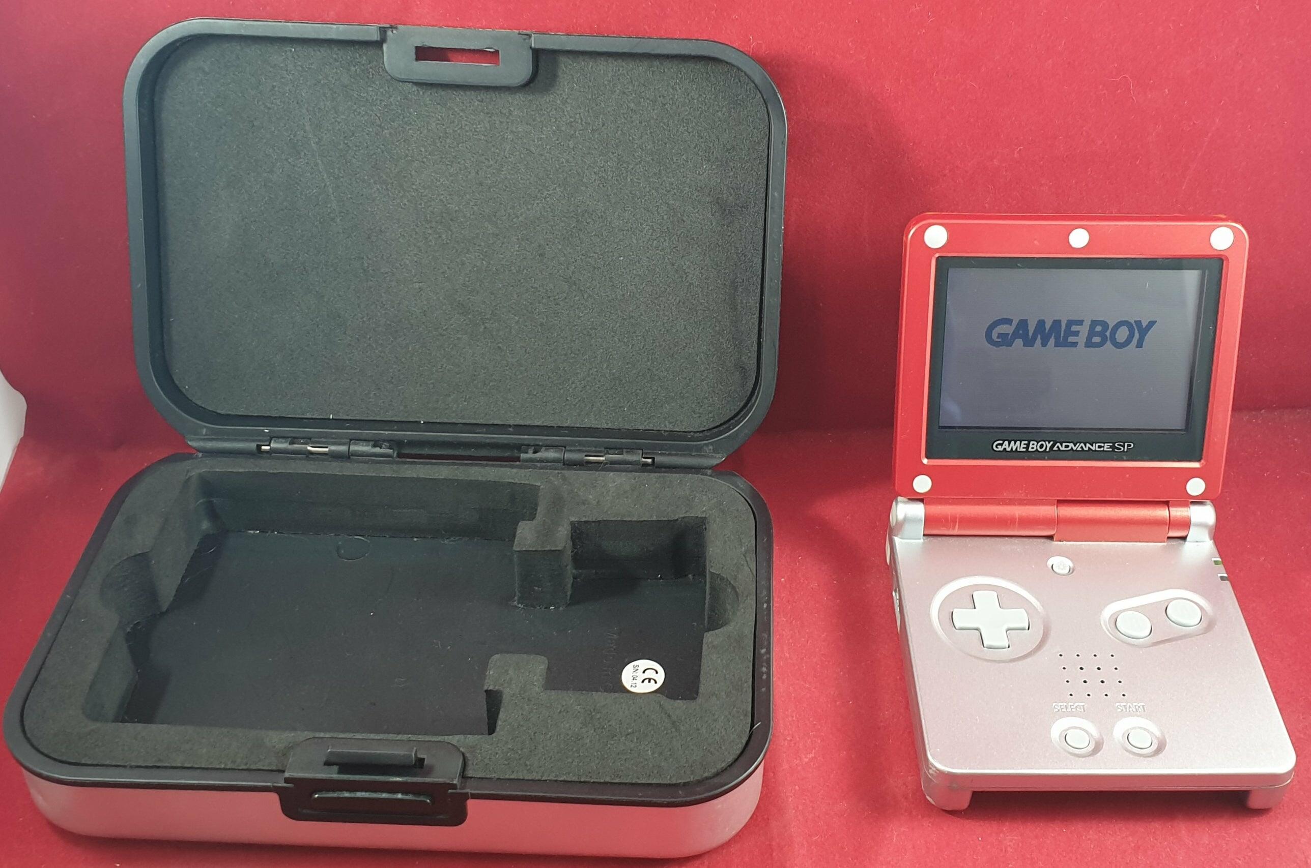 Mario Nintendo Game Boy Advance SP Console with Case