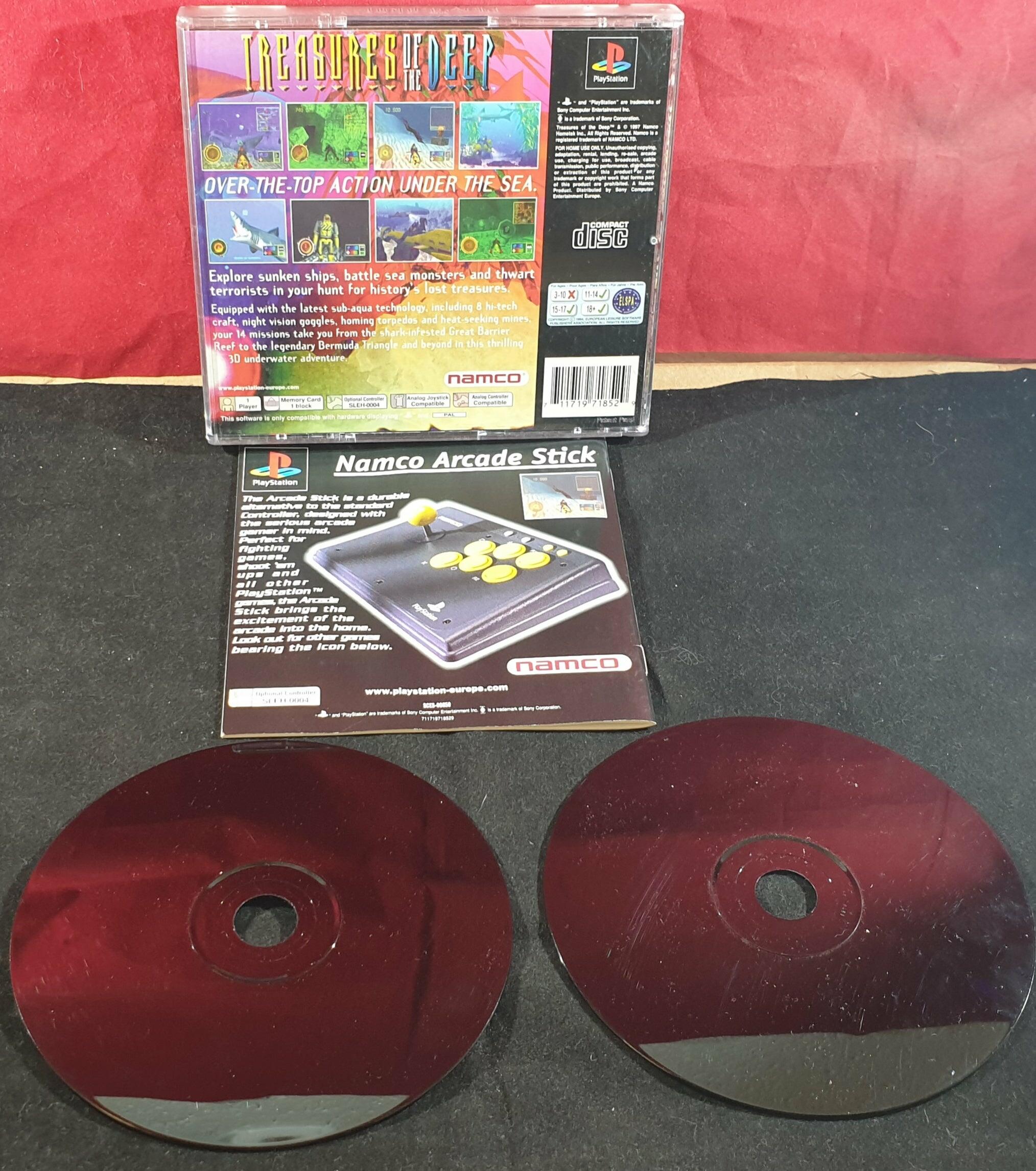 Treasures of the Deep with Point Blank Demo Sony Playstation 1 (PS1) Game