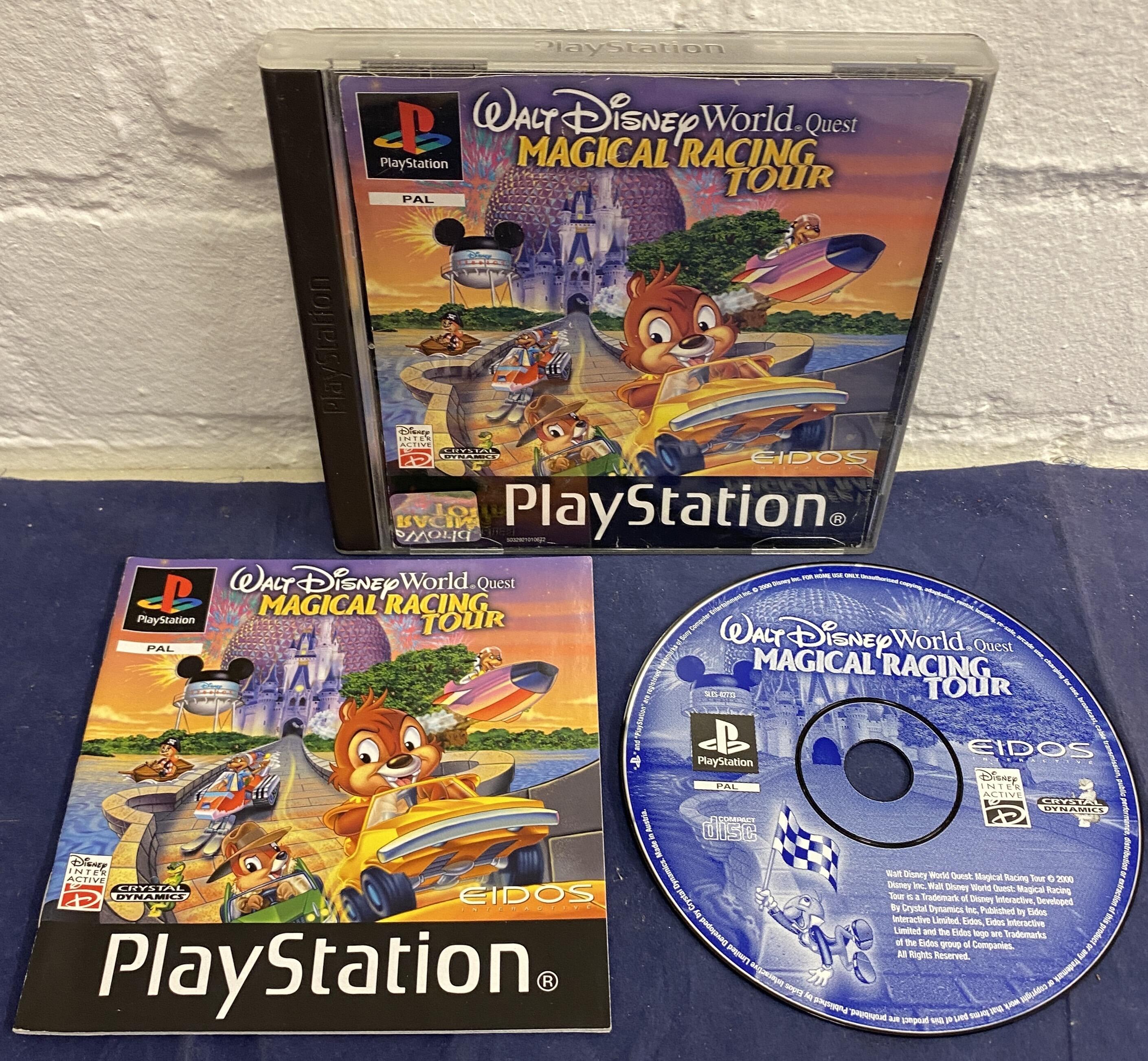 Walt Disney World Quest: Magical Racing Tour (Sony PlayStation 1, PAL ...