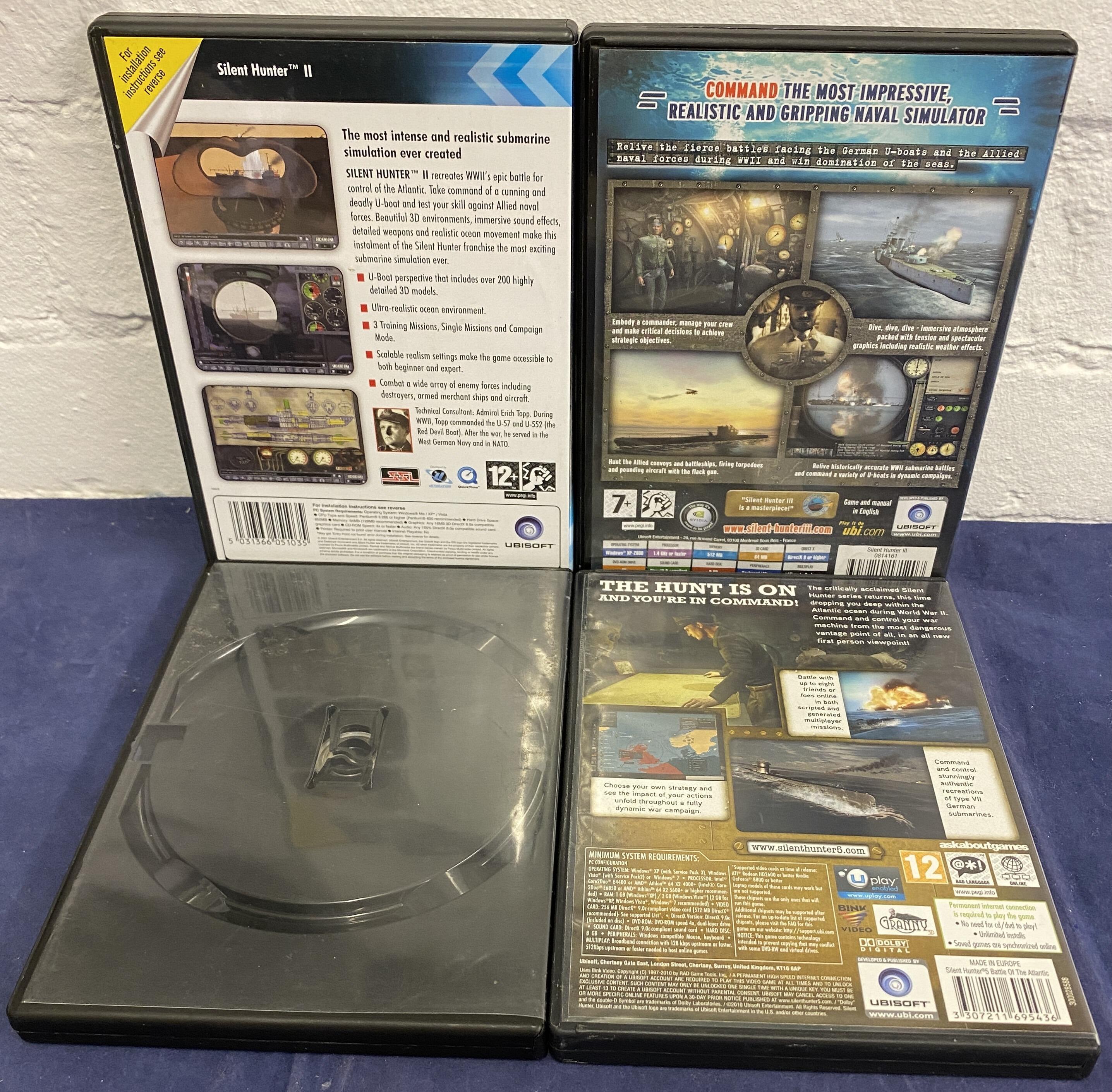 Silent Hunter PC Collection – U-Boat Submarine Simulator Bundle (II ...