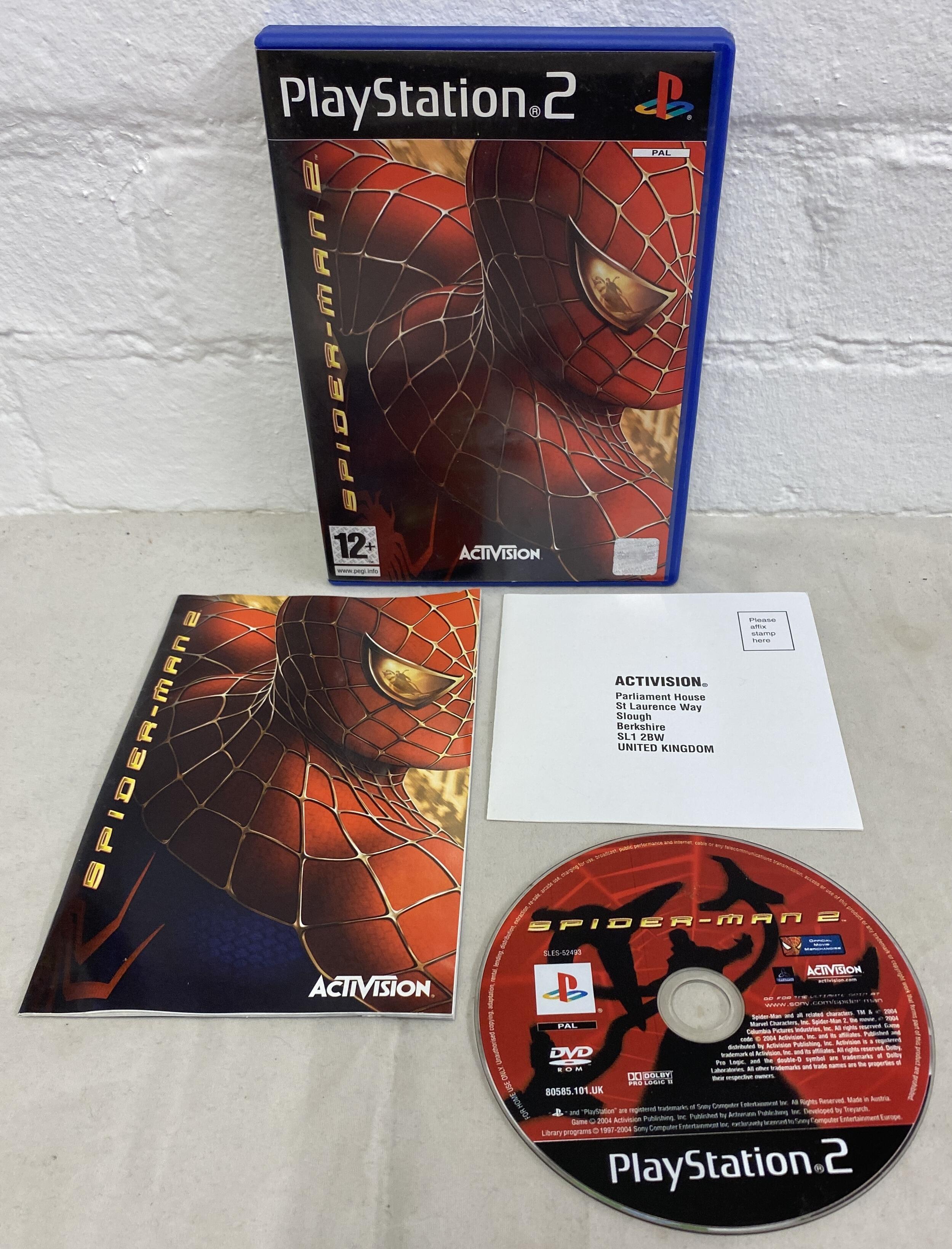 Spider-Man 2 PS2 Complete VGC, Tested, Manual & Inserts Included, PAL ...