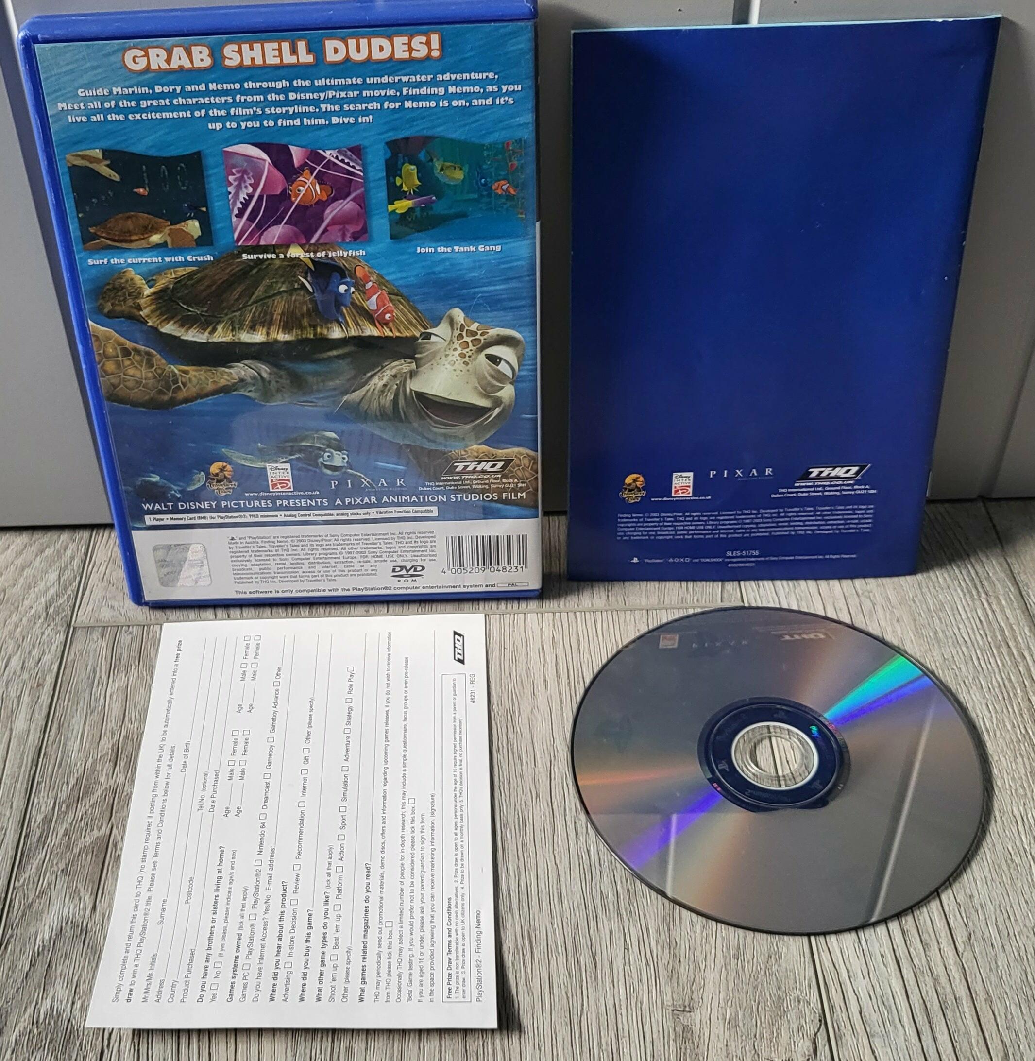 Finding Nemo Sony Playstation 2 (PS2) Game
