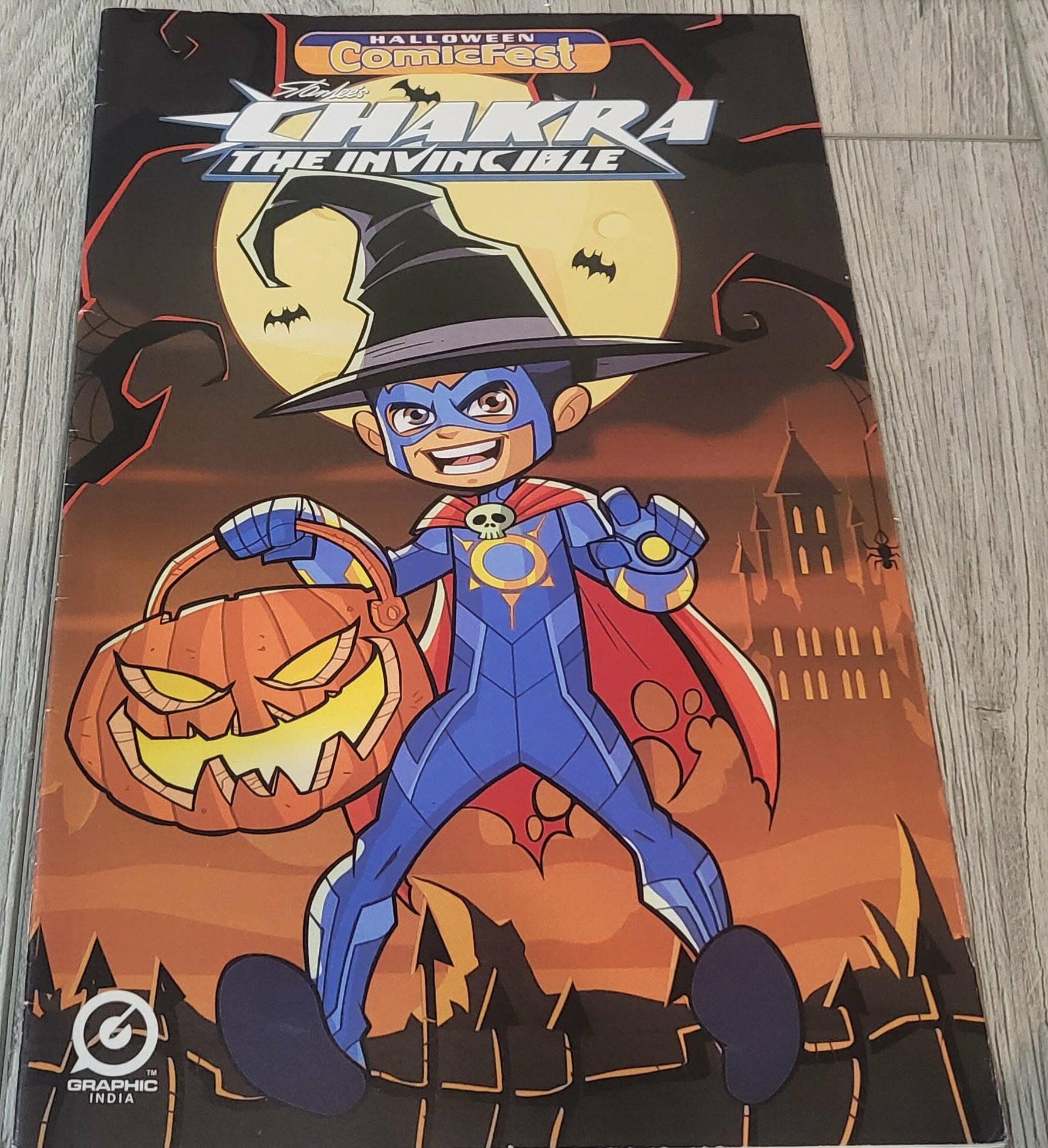 Chakra The invincible Halloween Comic