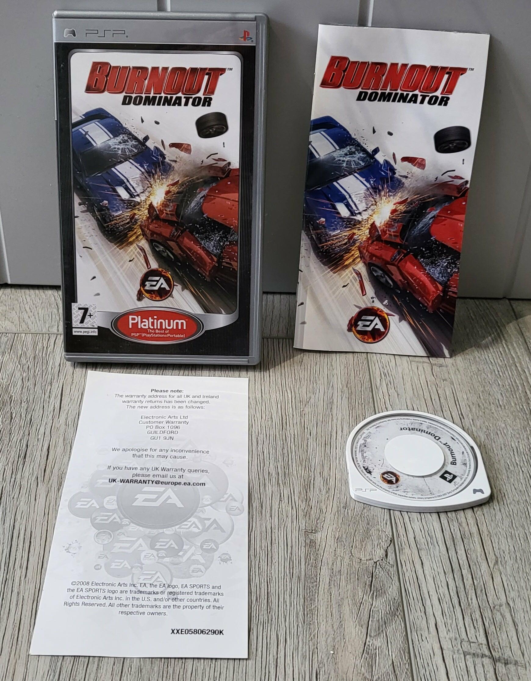 Burnout Dominator Sony PSP Game