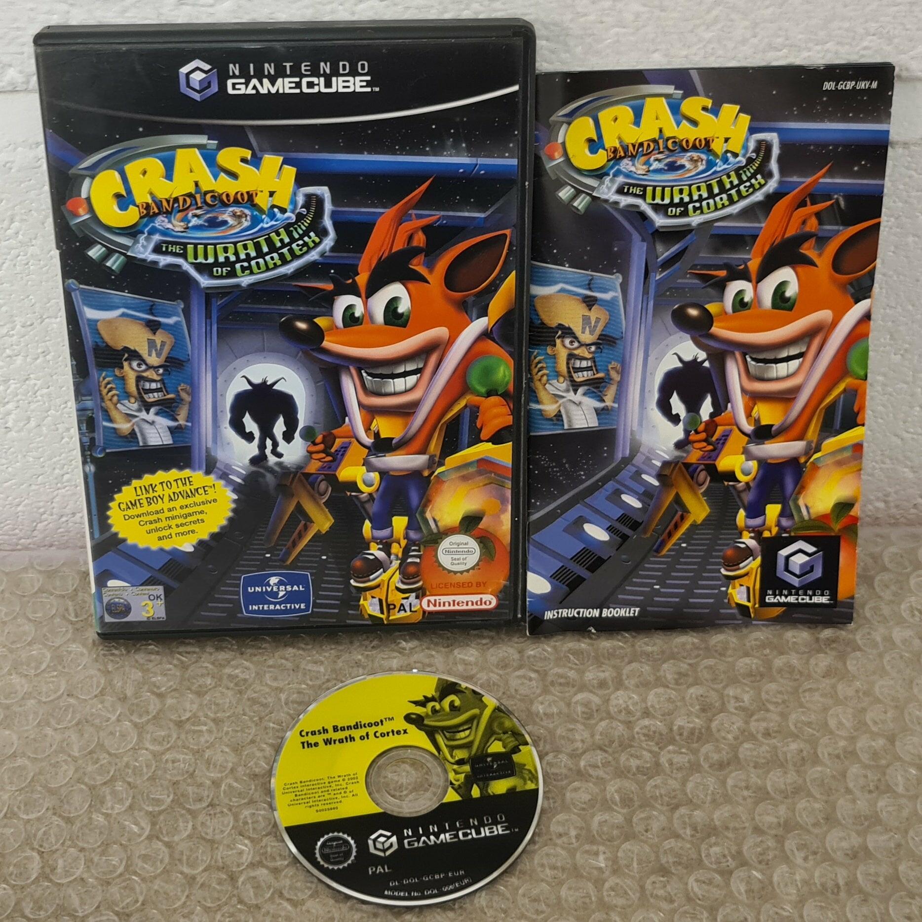 Crash Bandicoot The Wrath of Cortex Nintendo GameCube Game