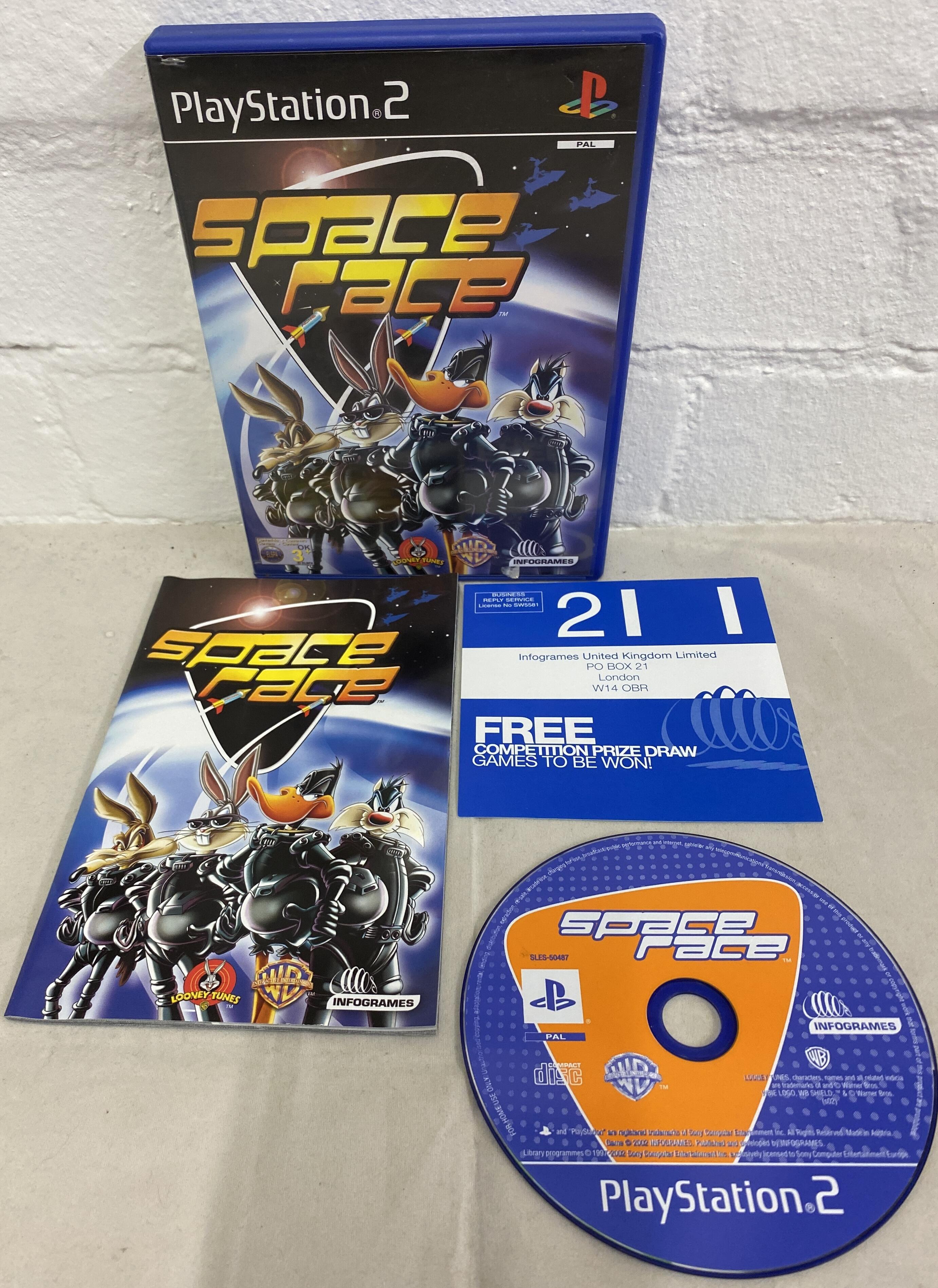 Space Race PS2 (PAL) Complete VGC, Tested, Manual & Inserts Included ...