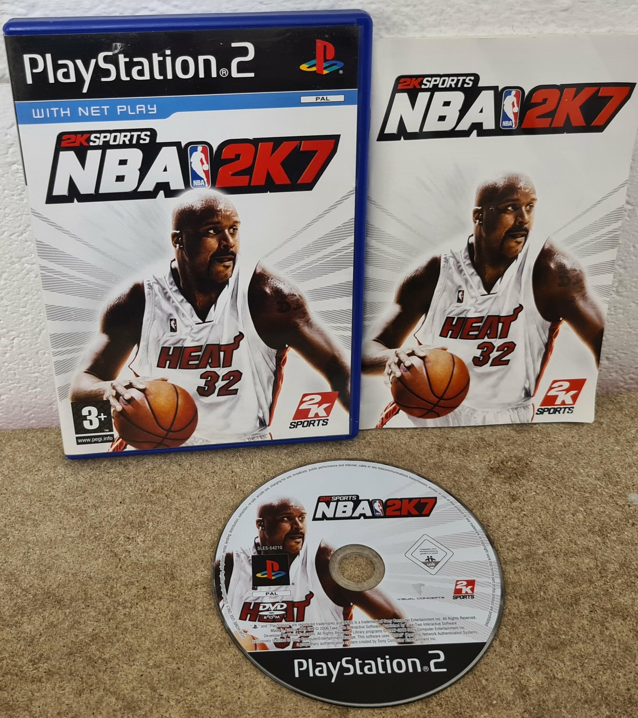 NBA 2K7 Sony Playstation 2 (PS2) Game