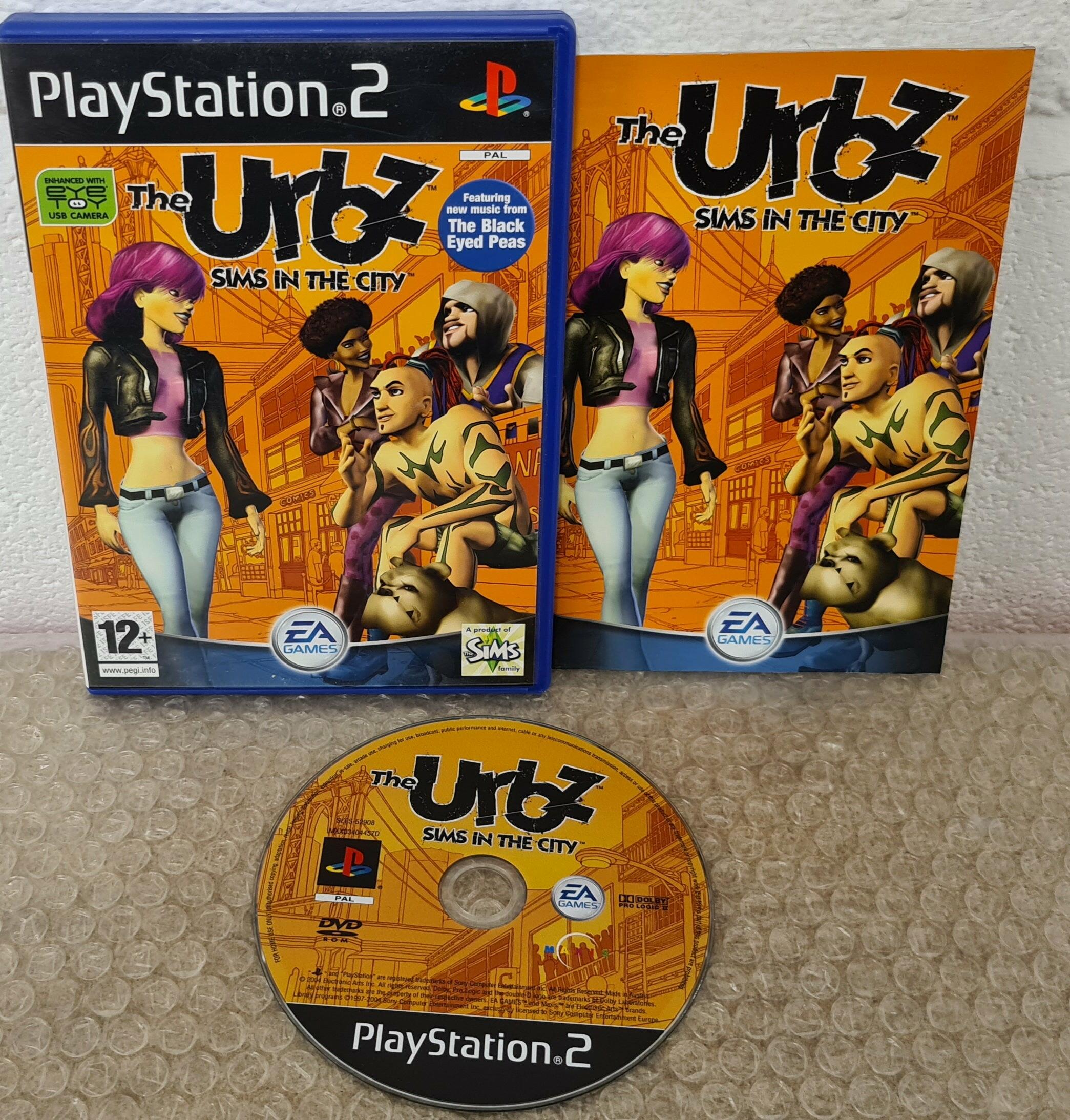 The Urbz Sims in the City Sony Playstation 2 (PS2) Game