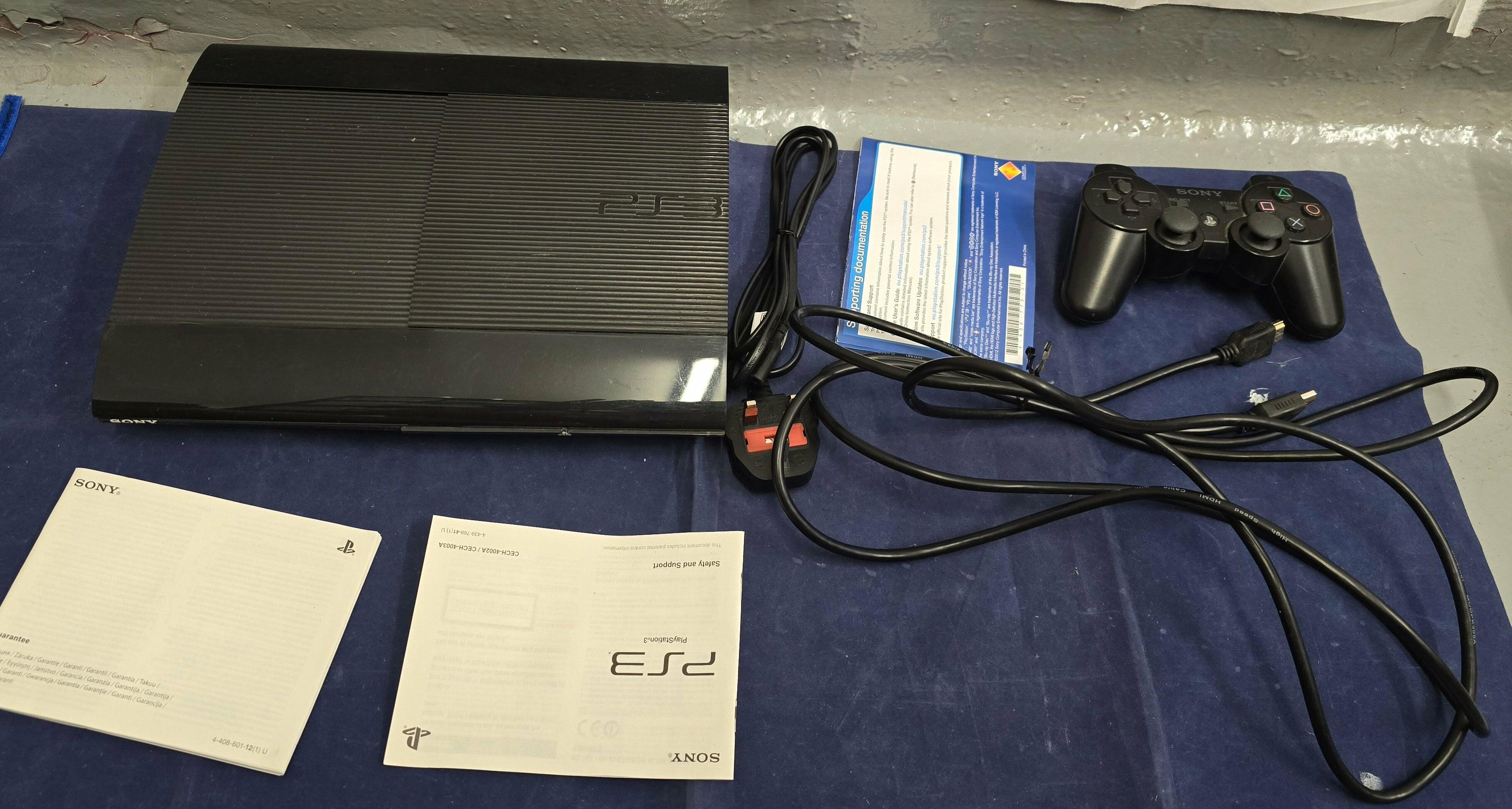 Boxed Sony Playstation 3 (PS3) Super Slim 12GB CECH 4003A Console