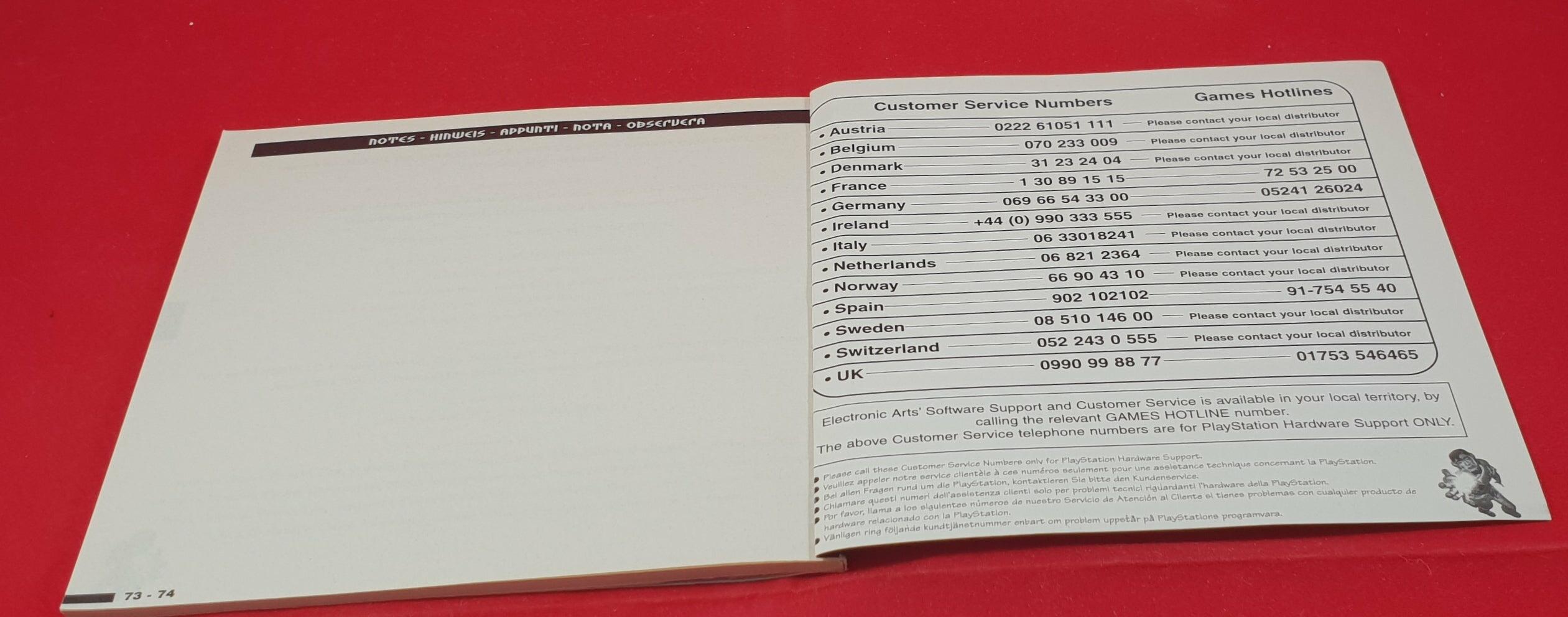 Time Commando Sony Playstation 1 (PS1) Game