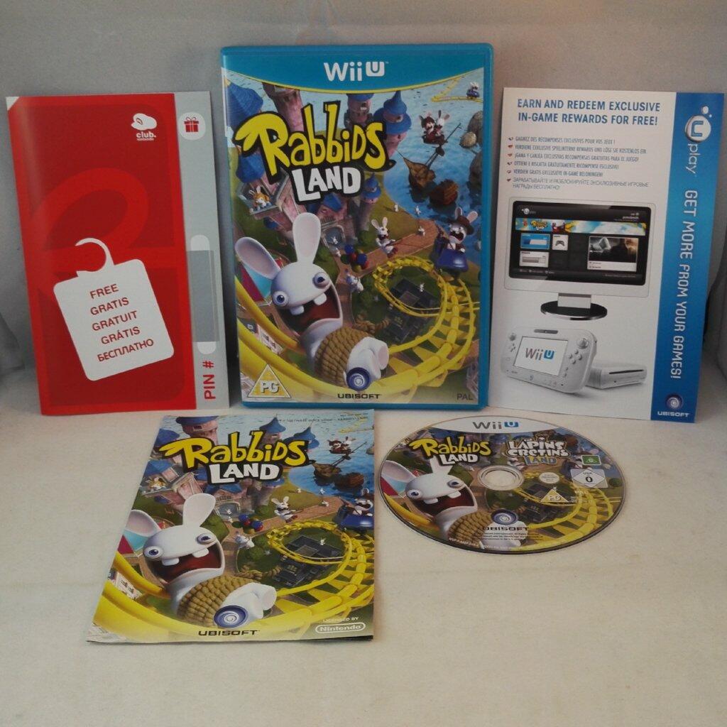 Rabbids Land (NINTENDO Wii U) Game