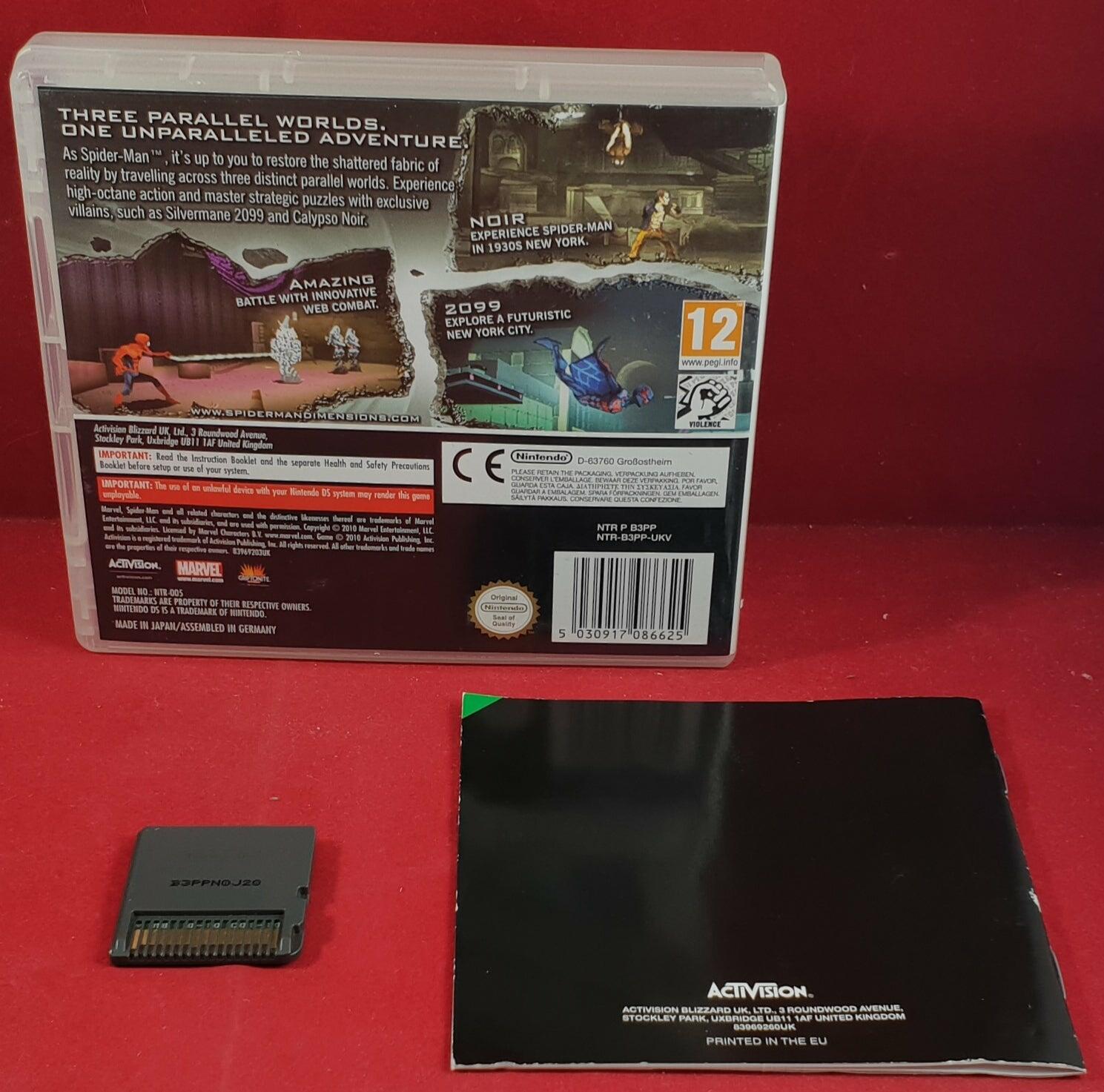 Spider-Man Shattered Dimensions Nintendo DS Game