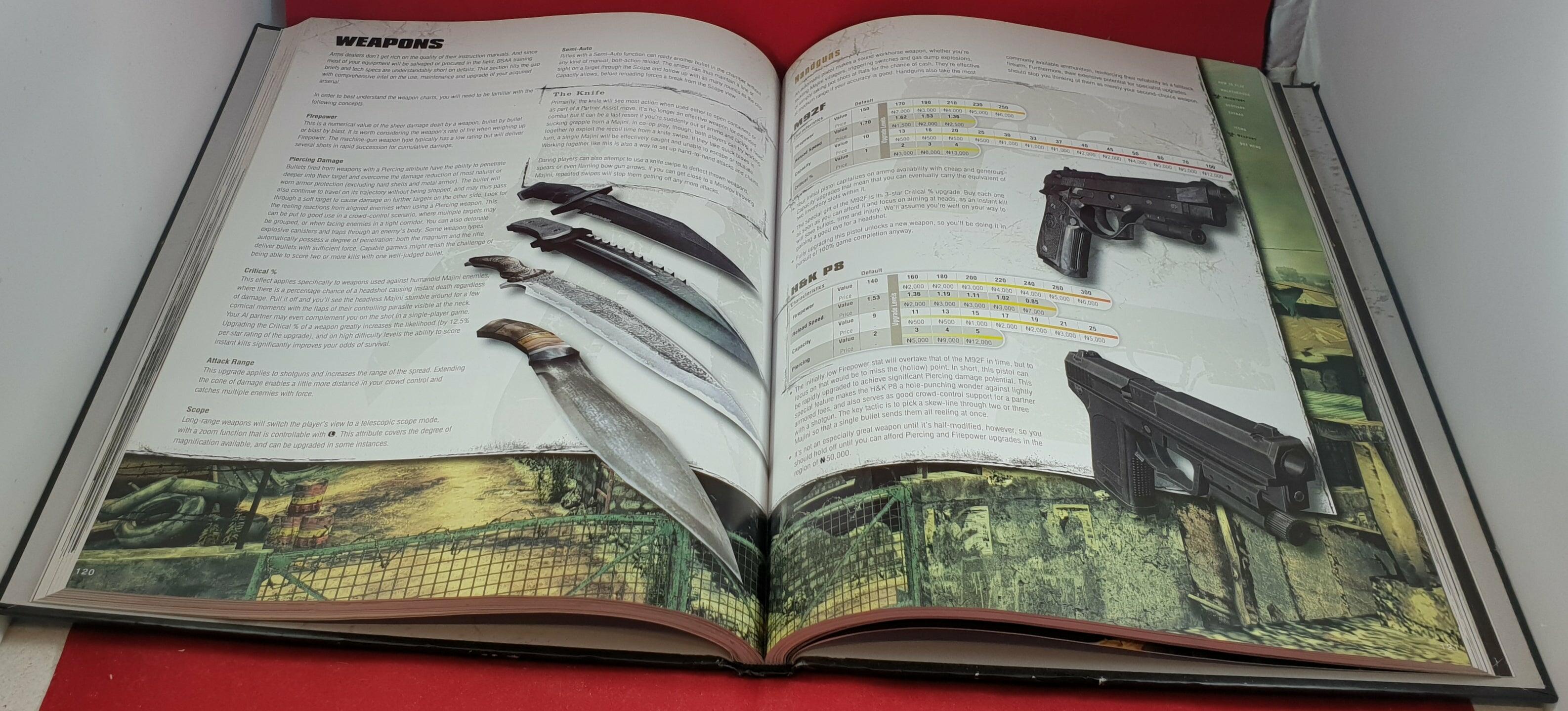 Resident Evil 5 Collectors Edition Strategy Guide Book