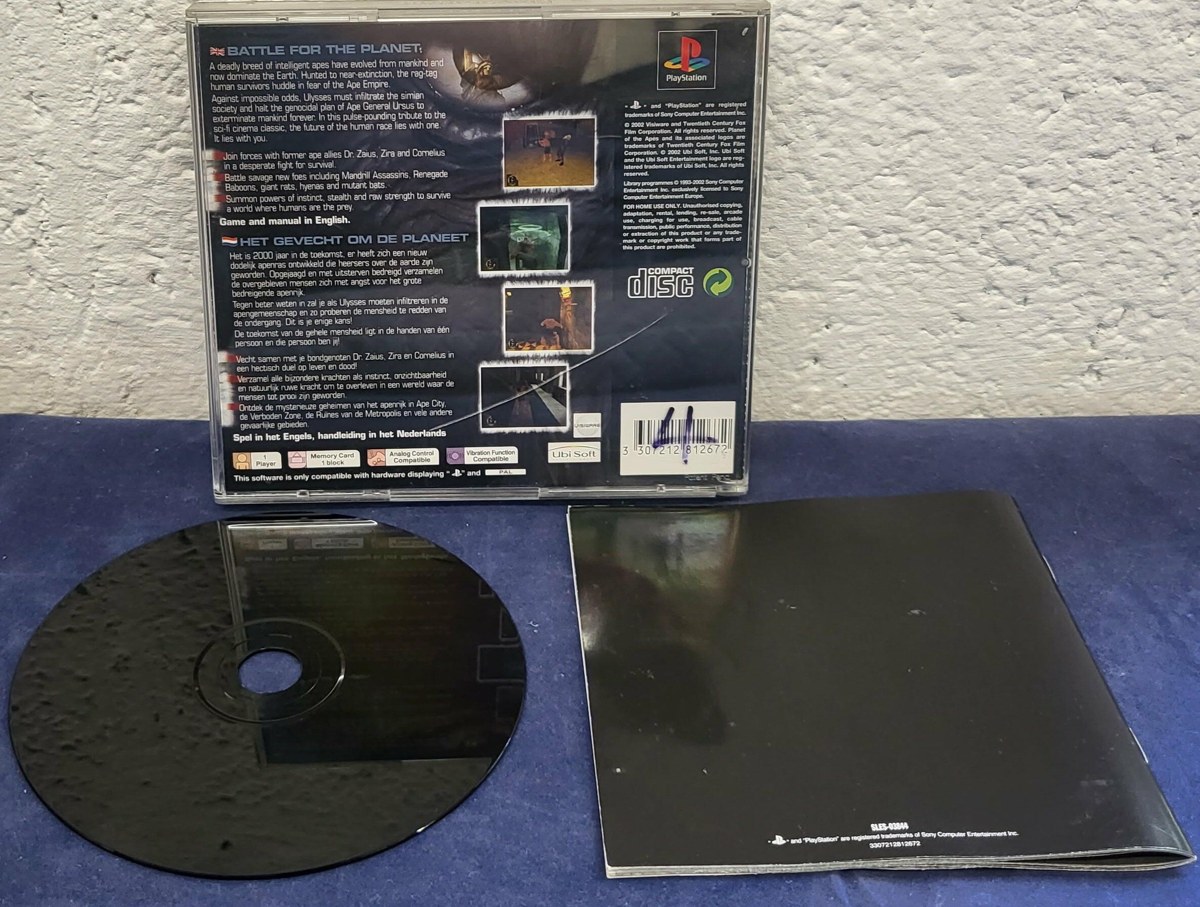 Planet of the Apes Sony Playstation 1 (PS1) Game