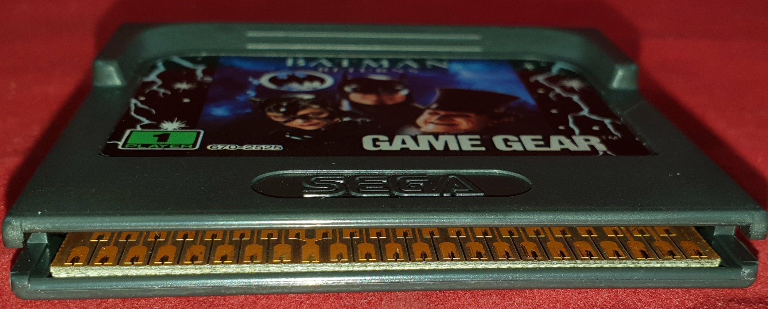 Batman Returns Sega Game Gear Game