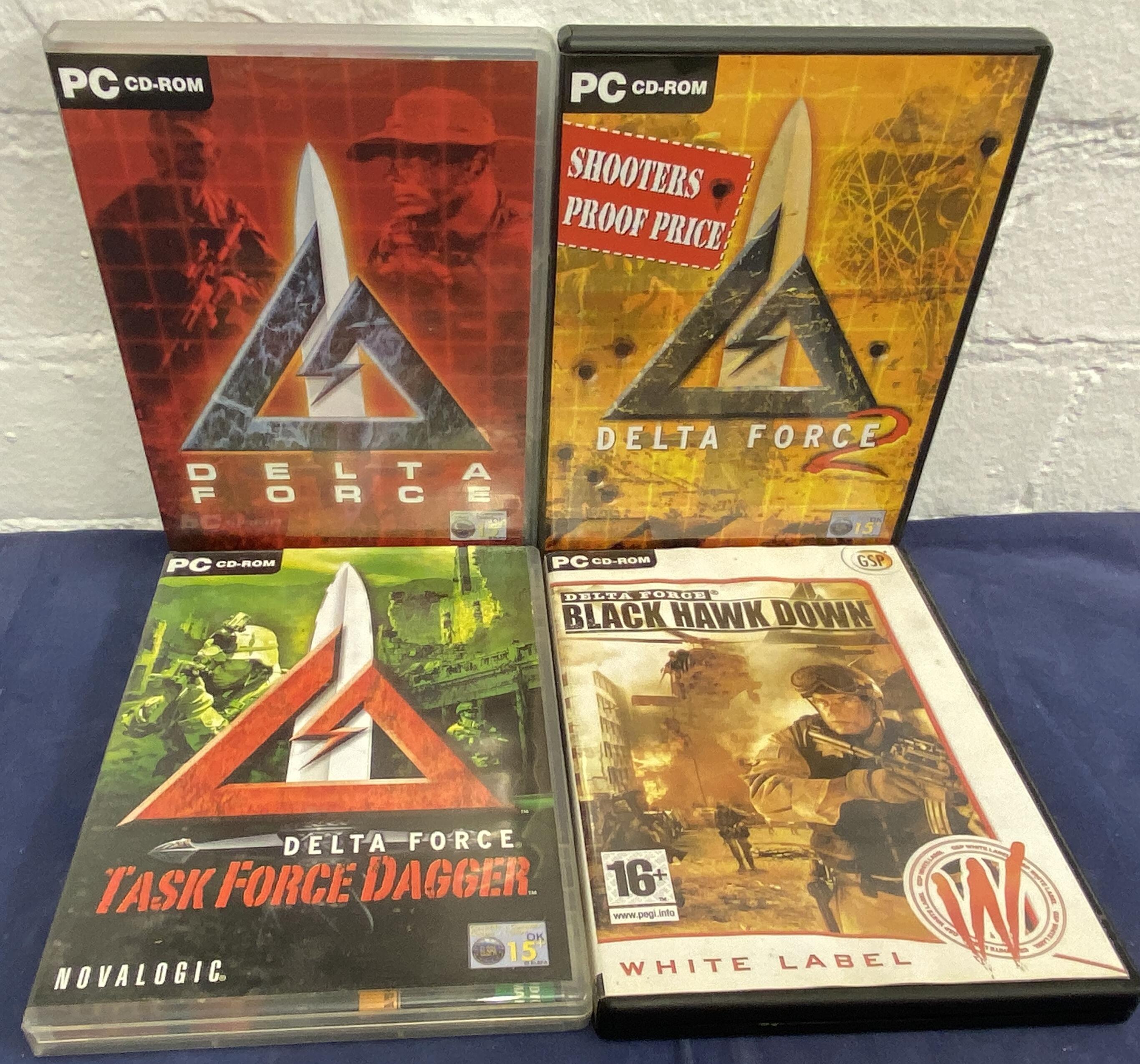 Delta Force PC Collection – Delta Force 1, 2, Task Force Dagger & Black ...