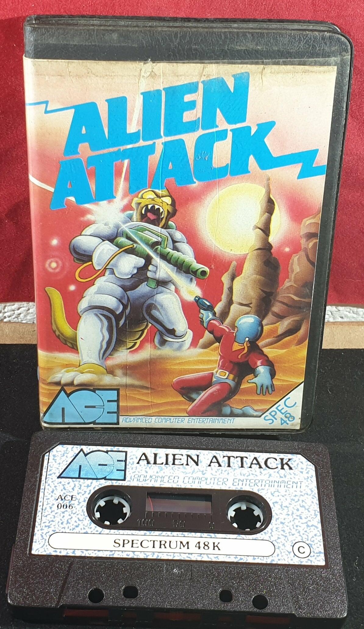 Alien Attack ZX Spectrum RARE Game