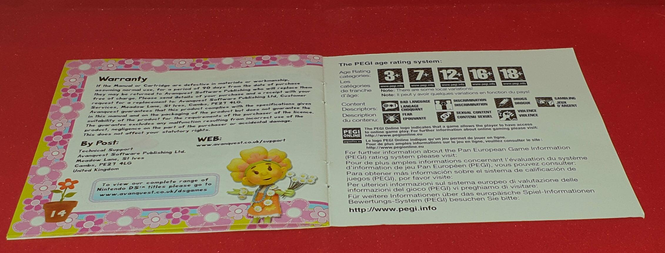 Fifi and the Flowertots Nintendo DS Game