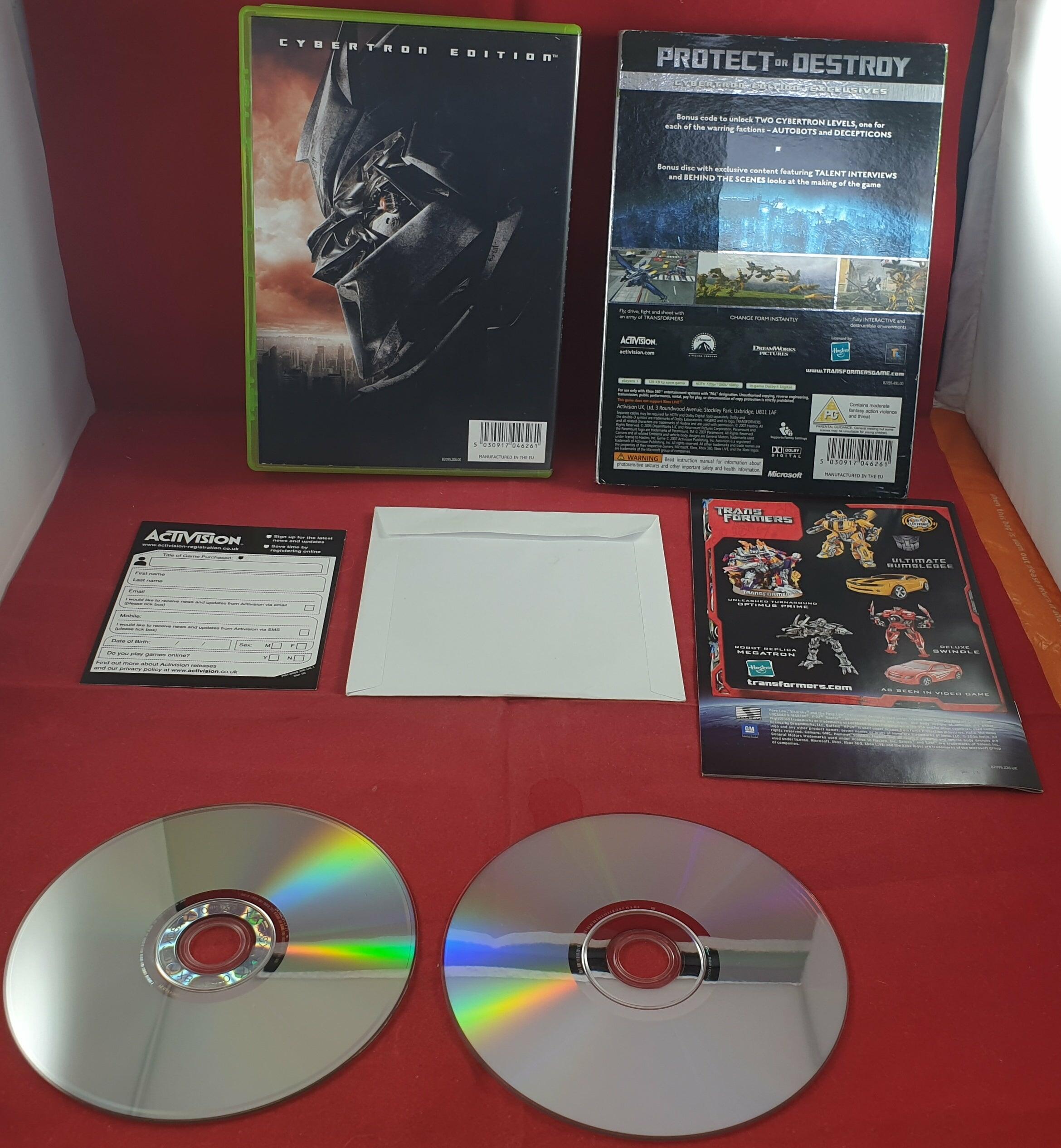 Transformers the Game Cybertron Edition Microsoft Xbox 360 Game