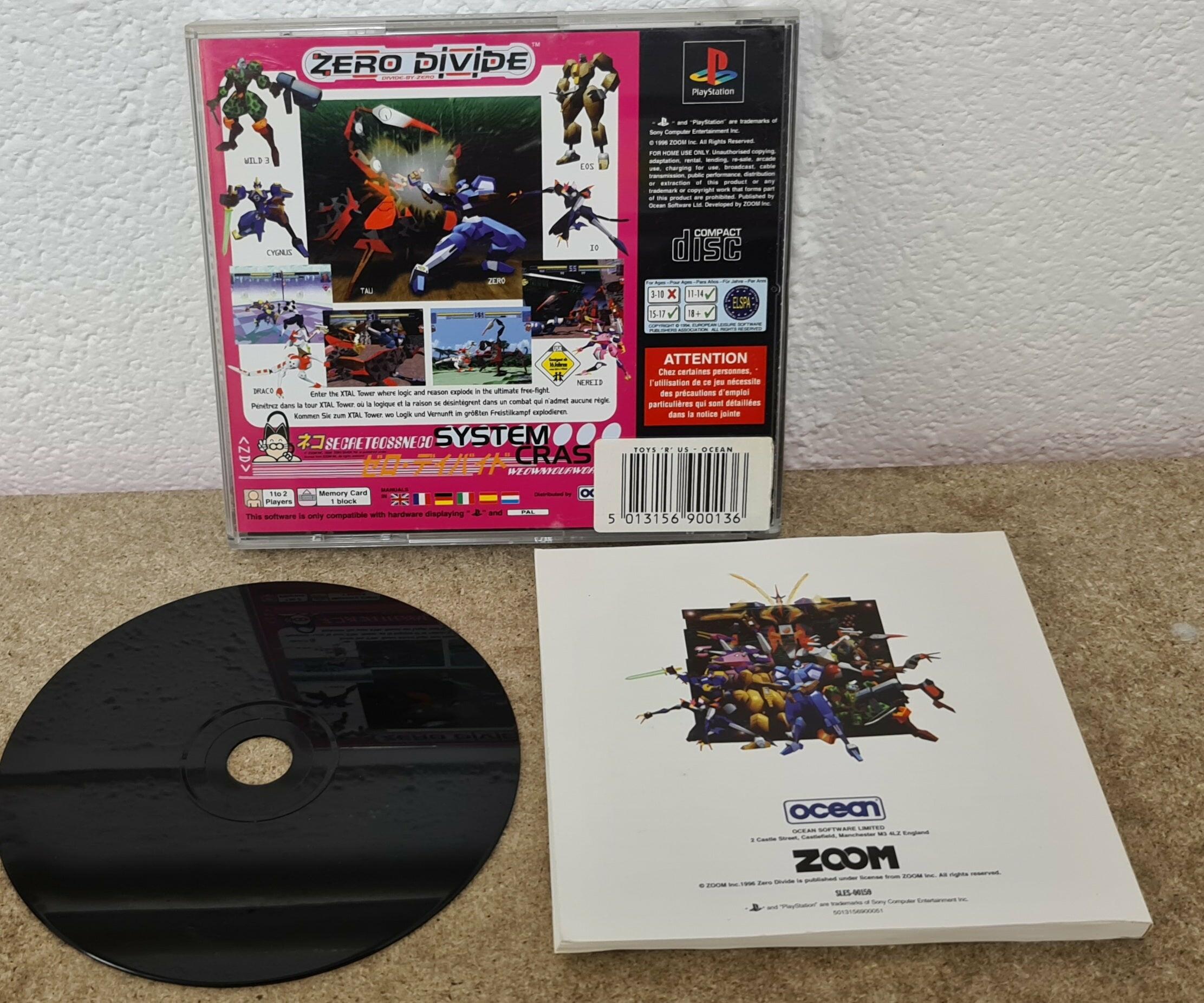 Zero Divide Sony Playstation 1 (PS1) Game
