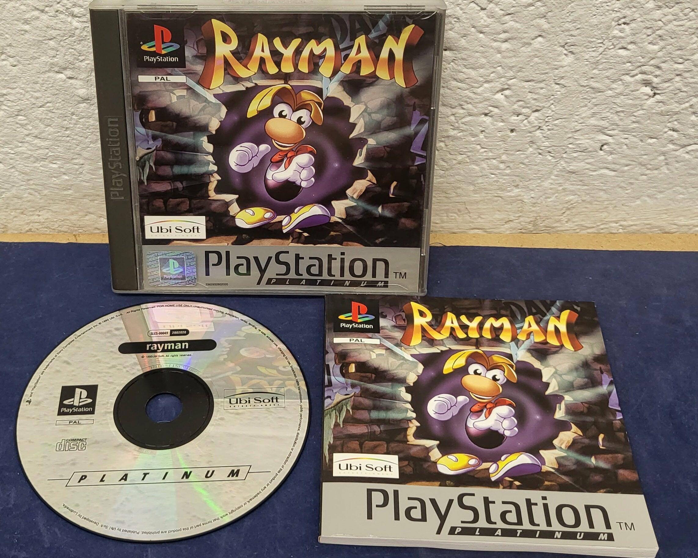 Rayman Platinum Sony Playstation 1 (PS1) Game