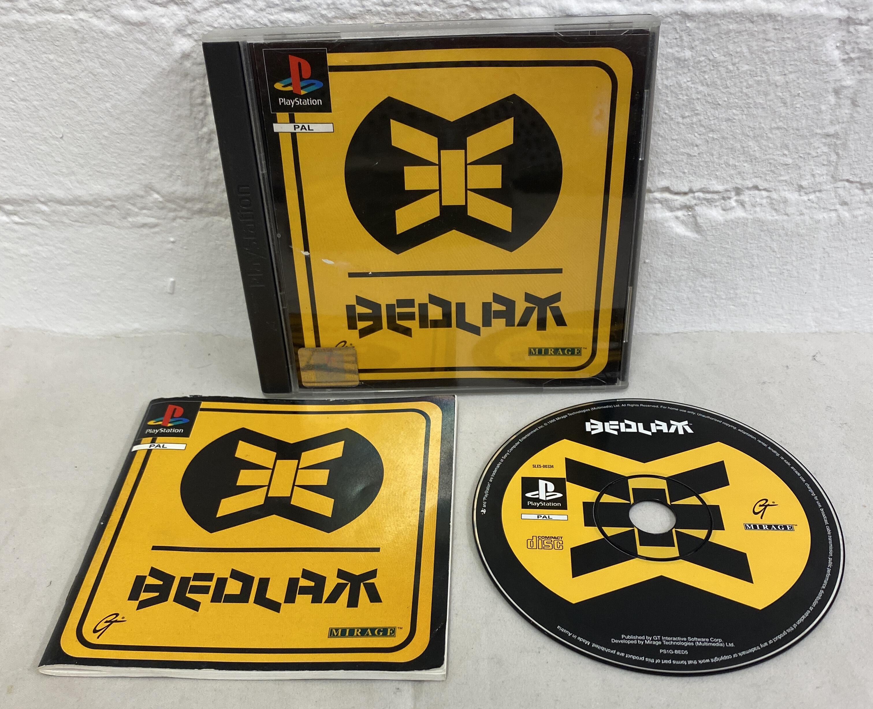 Bedlam Sony Playstation 1 (PS1) RARE Game