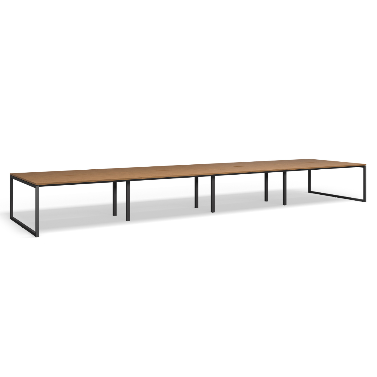 Lanto 8-Person Fixed Height Bench Desk | Lavoro