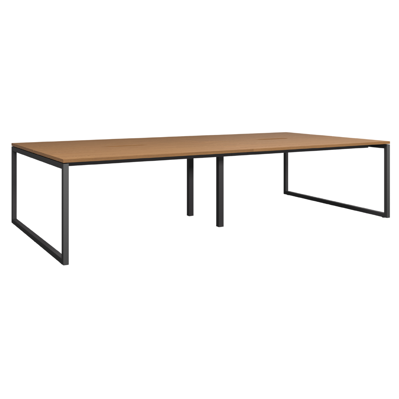 Lanto 4-Person Fixed Height Bench Desk | Lavoro