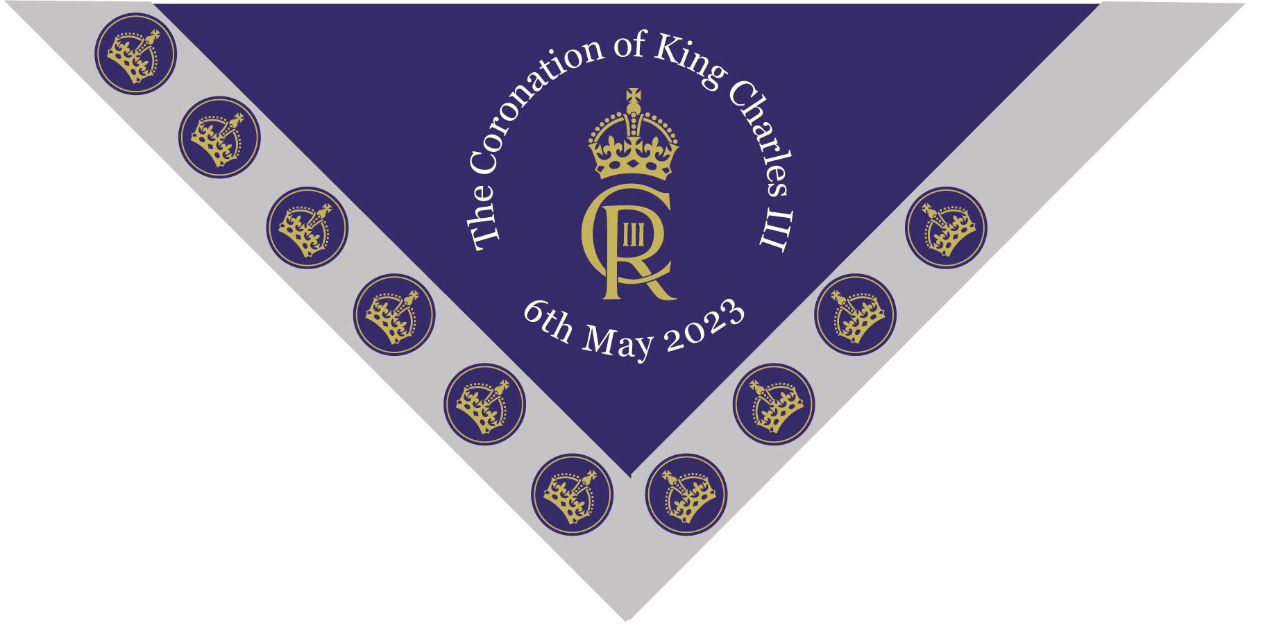 The King's Coronation Ribbon Scarf