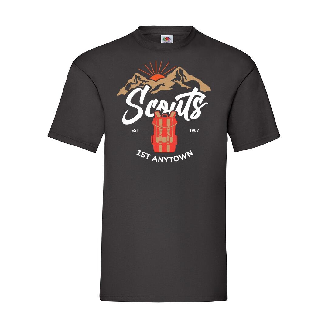Trailblazer T-Shirt - Backpack Design - Adult