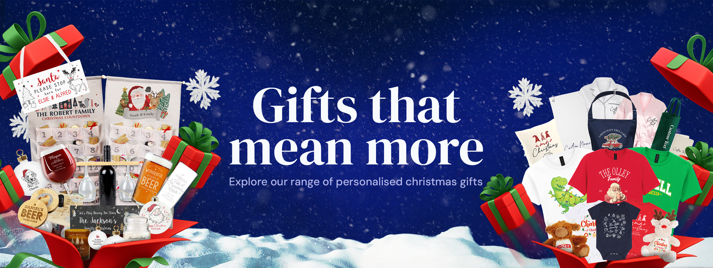 Personalised Christmas Gifts & Clothing | One Stop Scouting