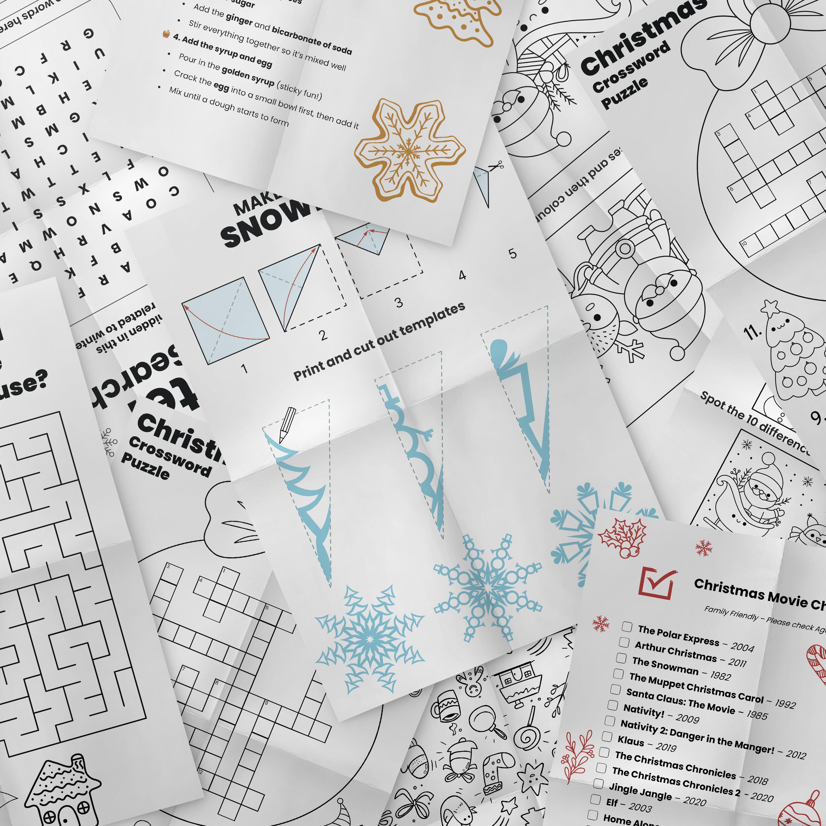 FREE Christmas Activity Pack