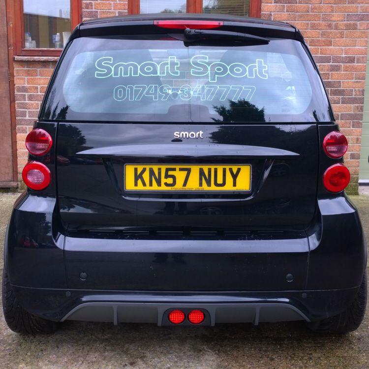 Brabus Rear Diffuser - 451 smart fortwo