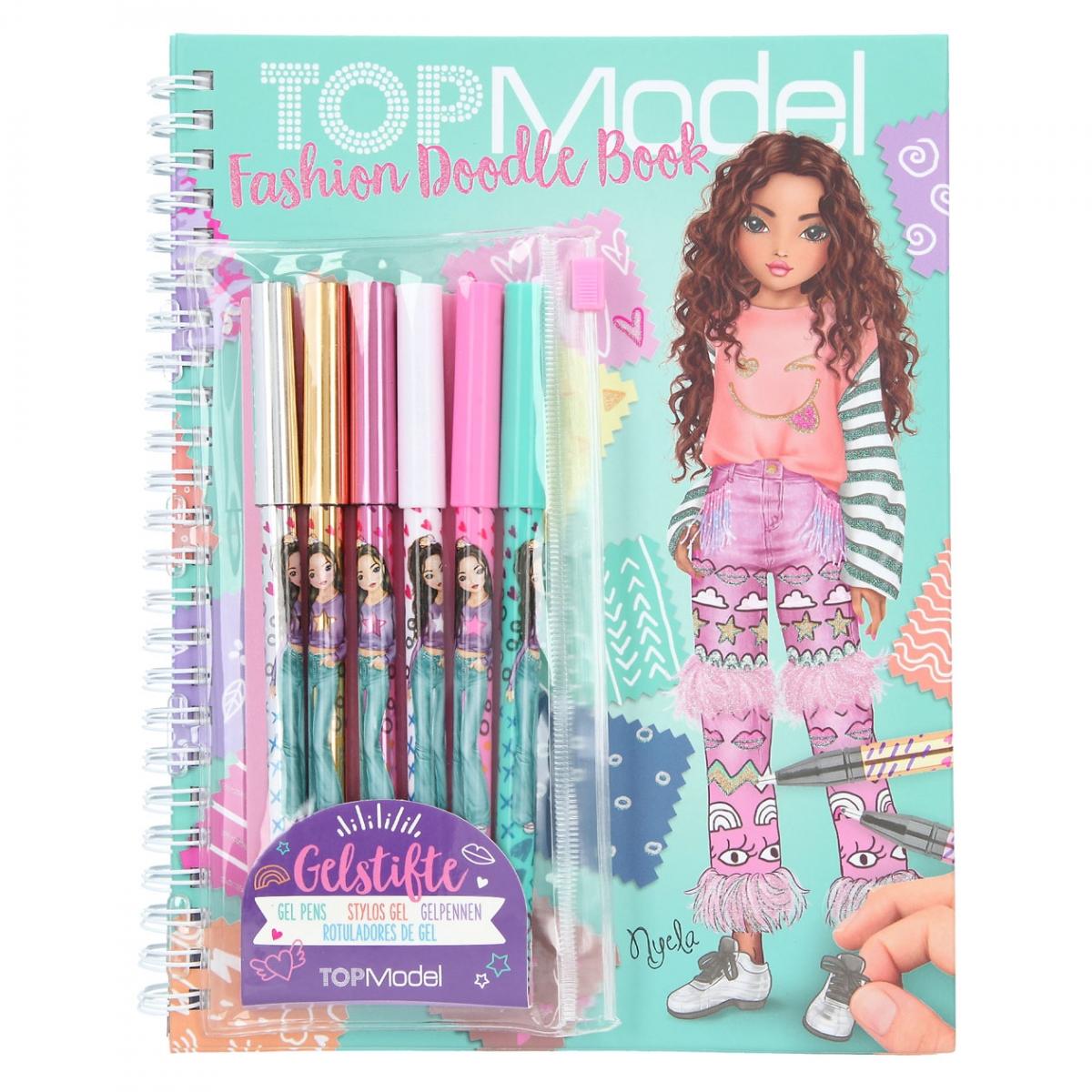 TOPModel Fashion Doodle Book