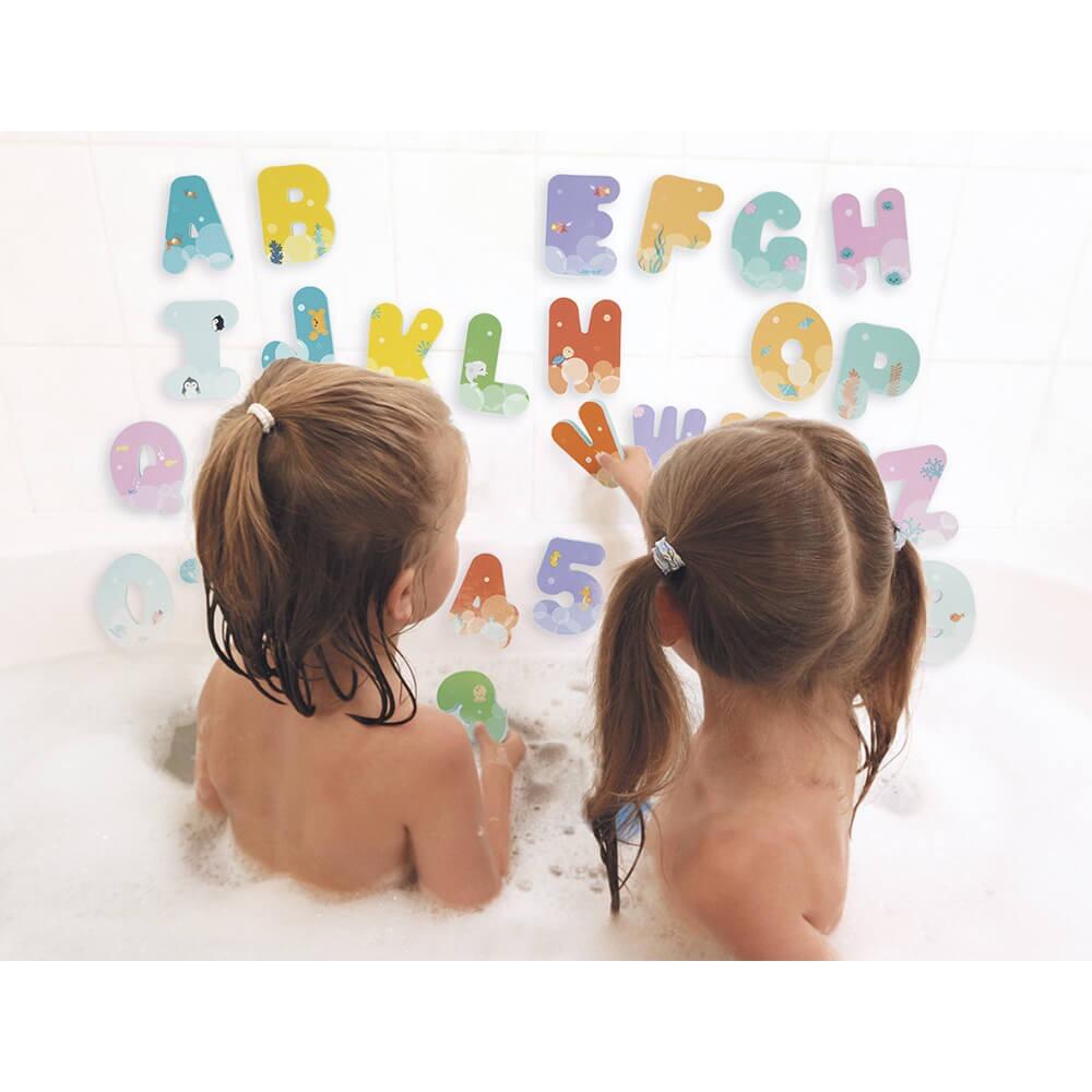 Bathtime Letters and Numbers