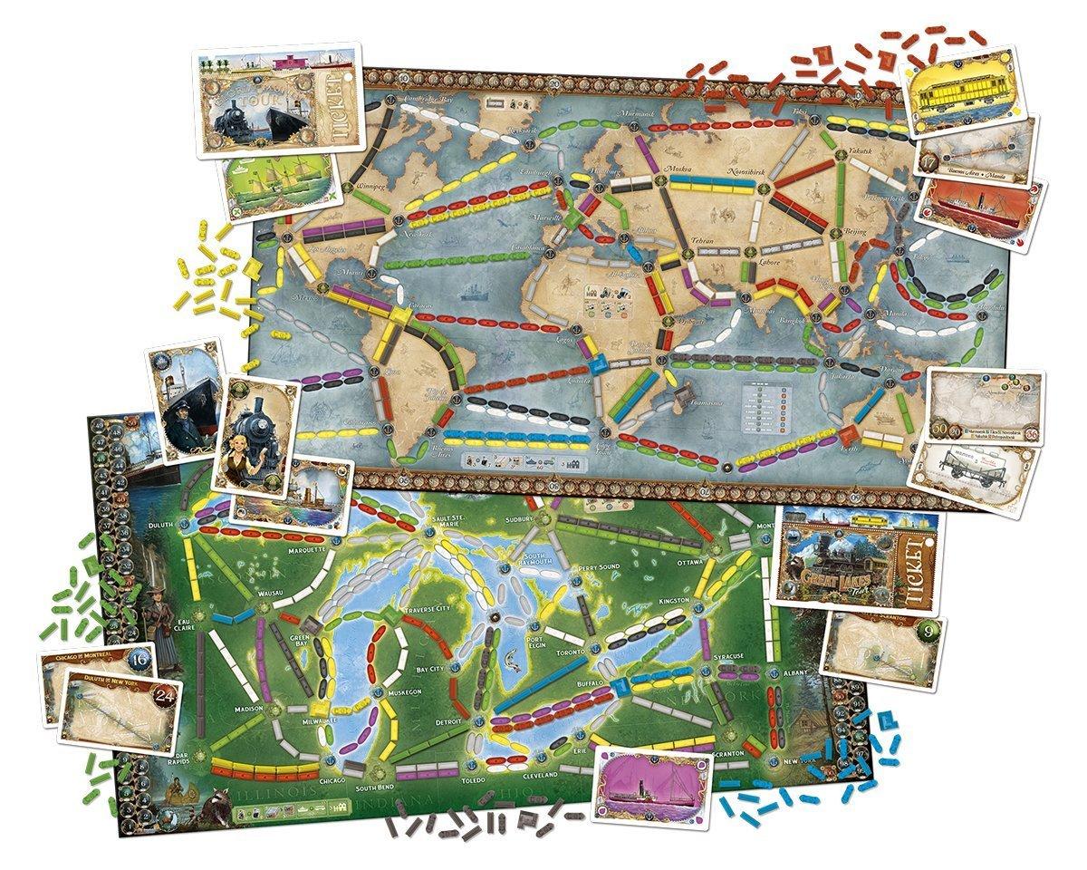Ticket to Ride Rails and Sails
