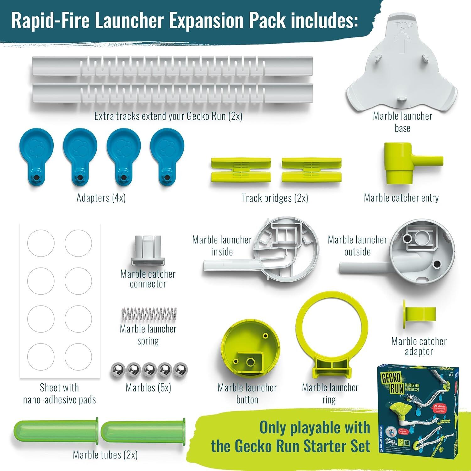 Gecko Run Rapid-Fire Launcher Expansion Pack