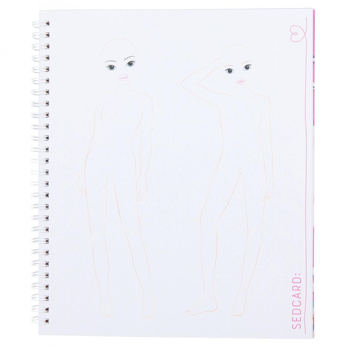 Top Model colouring book