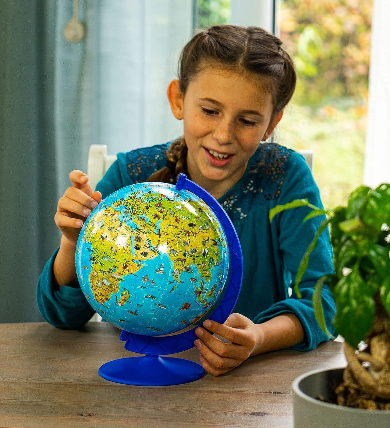 3D Childrens World Map