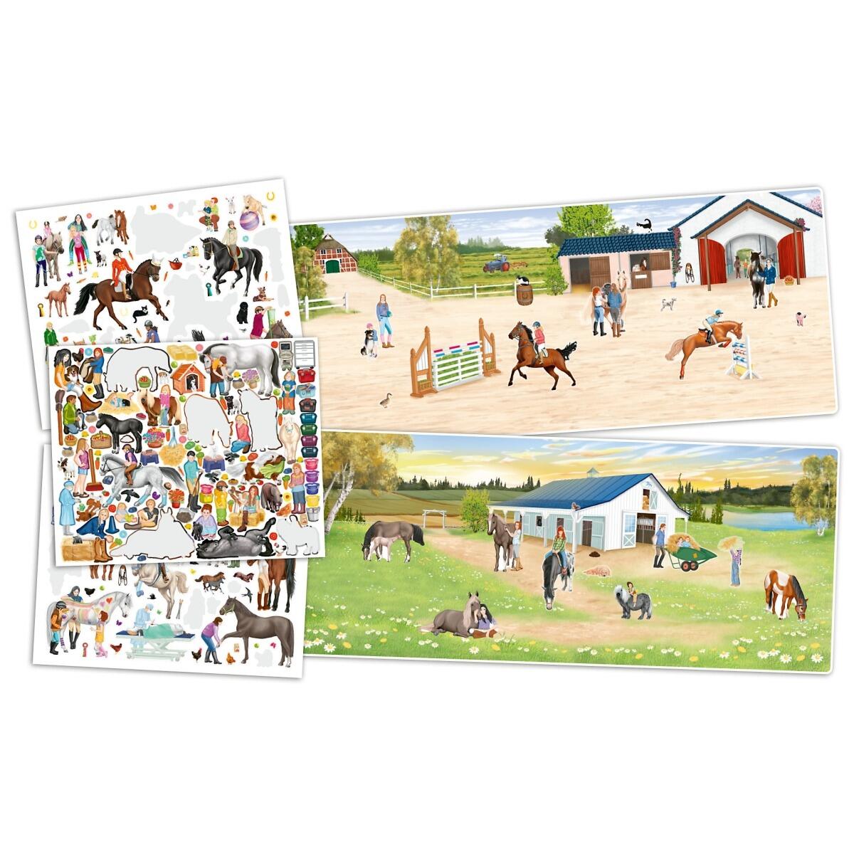 Create Your Happy Horse Sticker Book