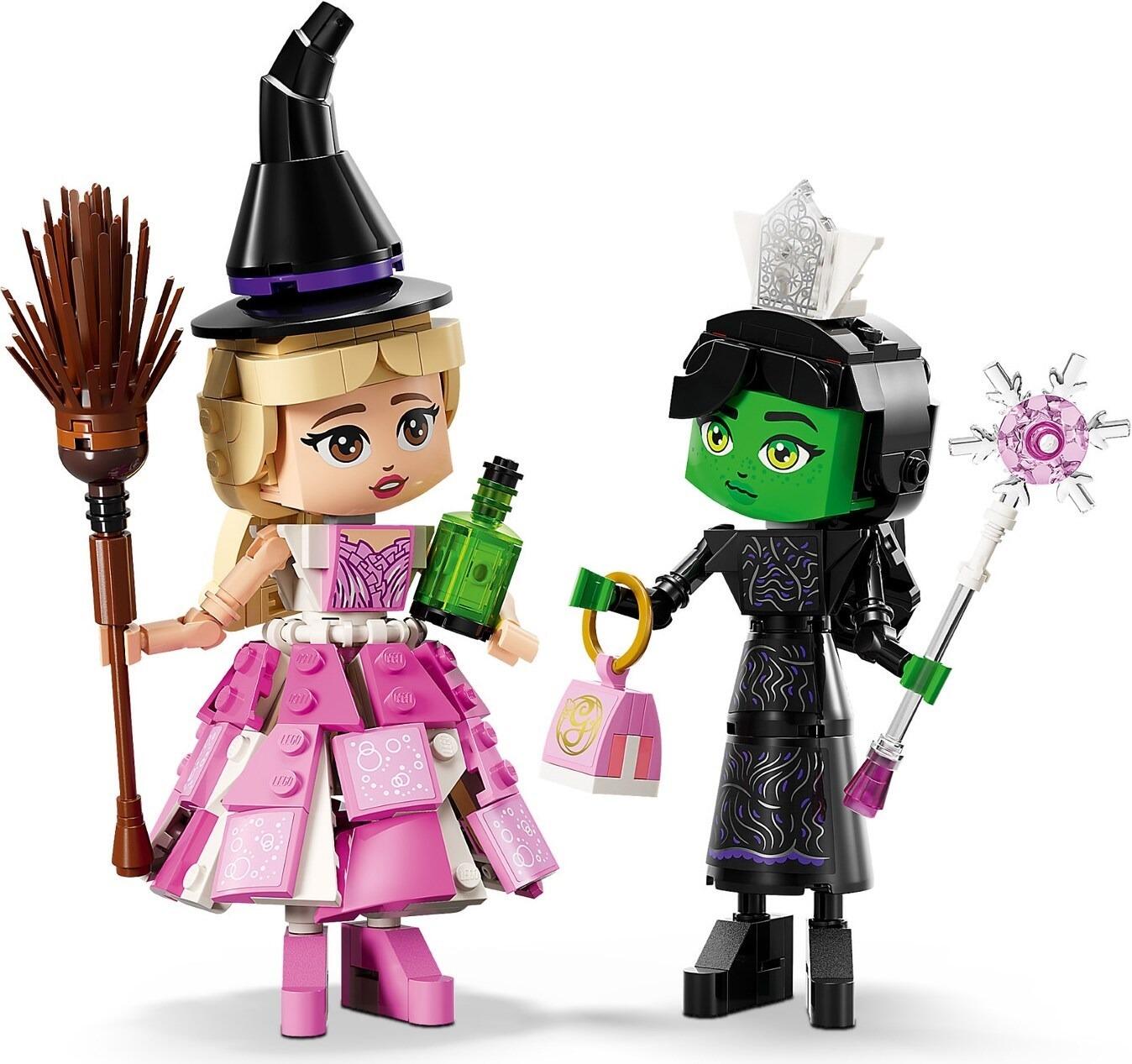 Lego Wicked - Glinda and Elphaba Figures