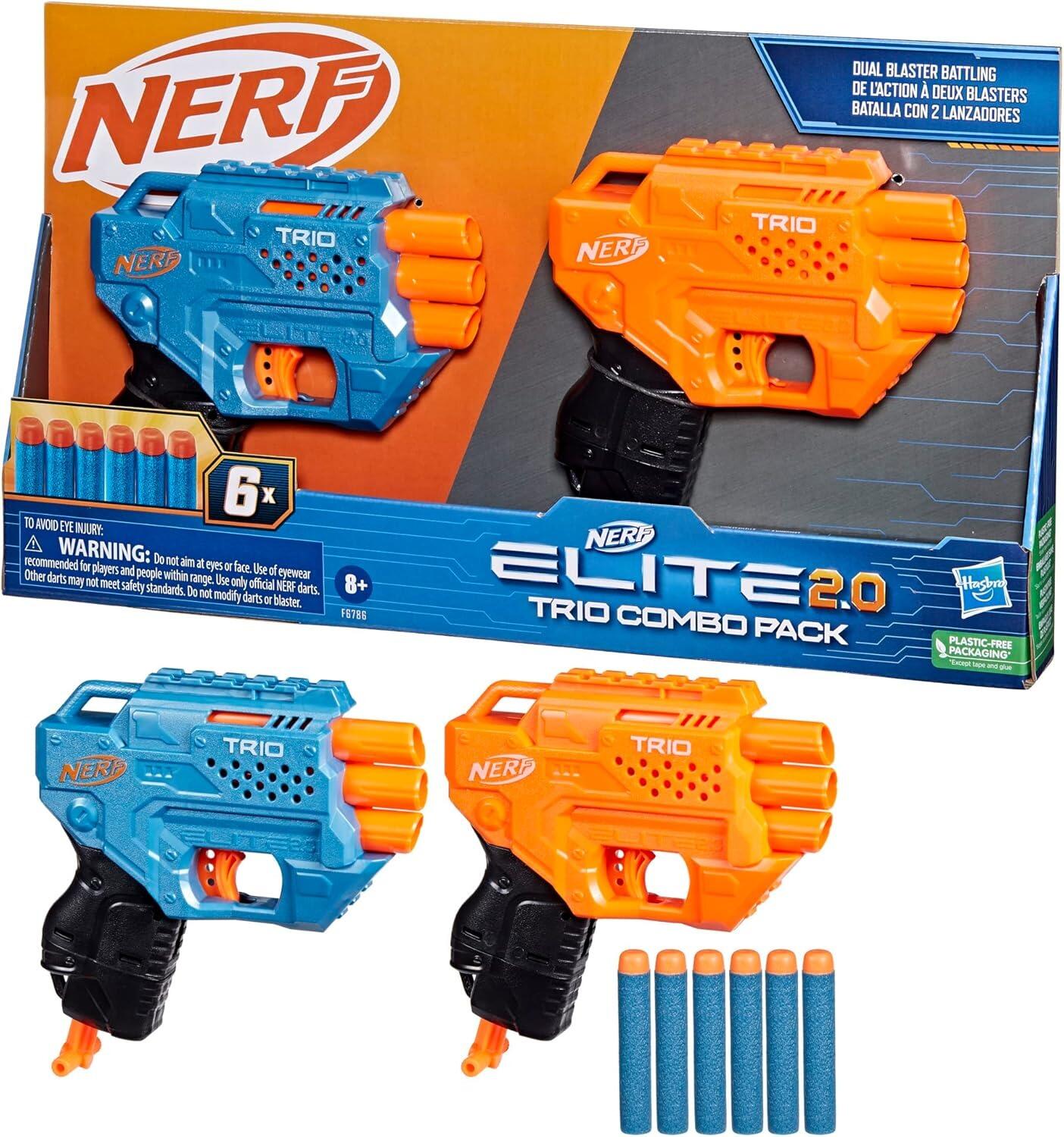 Nerf Elite 2.0 Trio Combo Pack