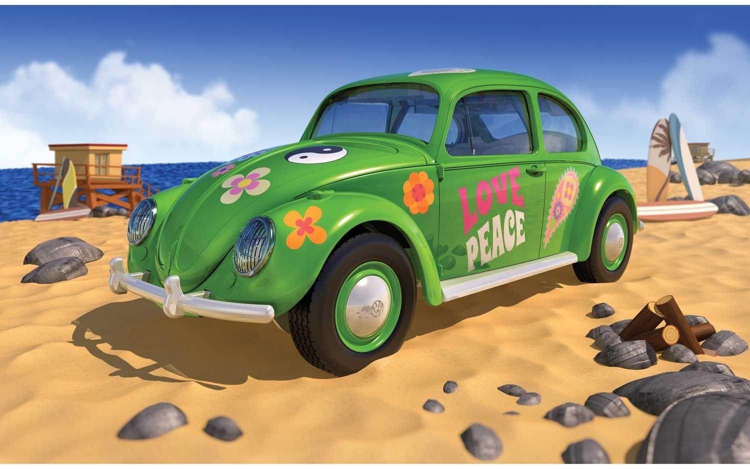 VW Beetle Flower-Power - Quickbuild
