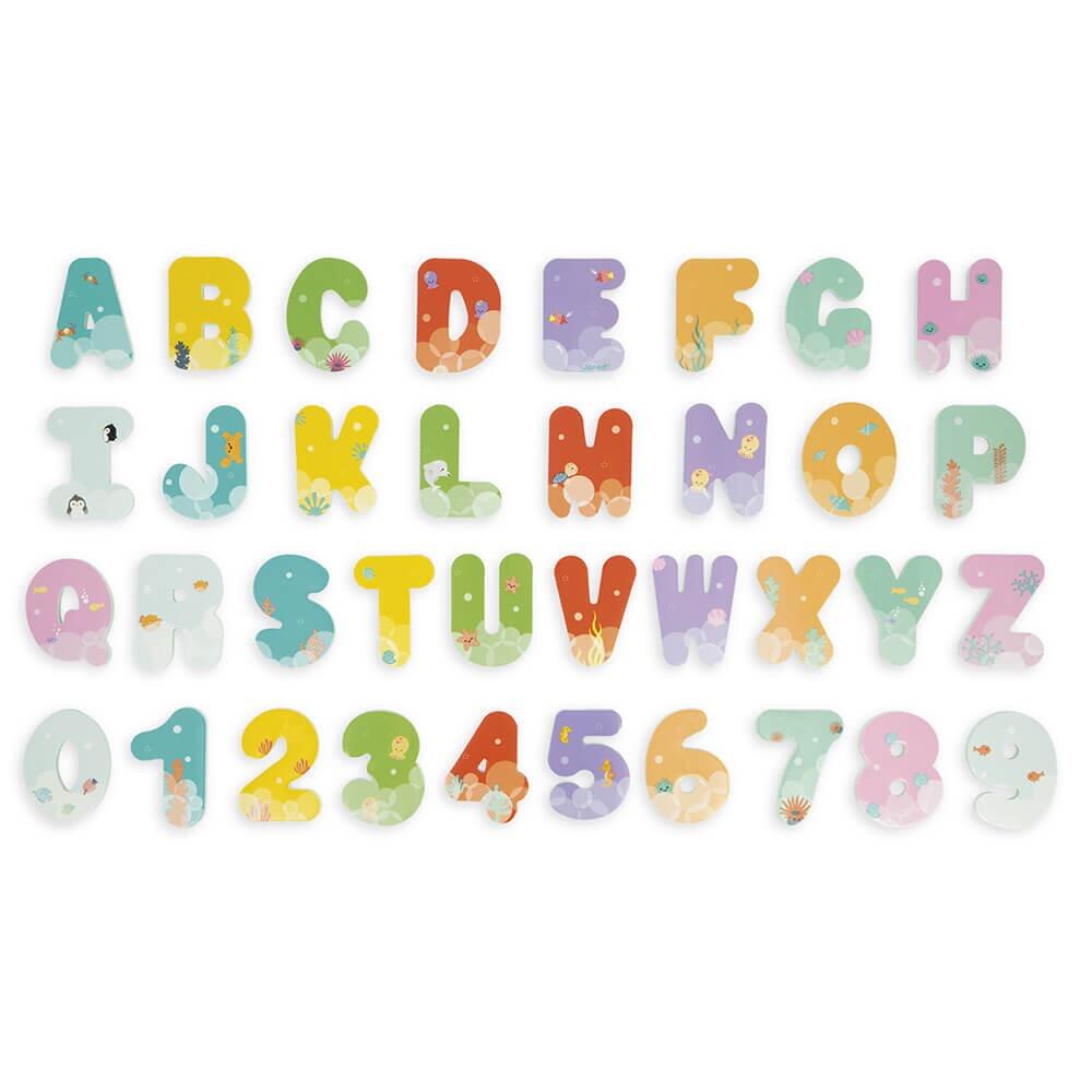 Bathtime Letters and Numbers