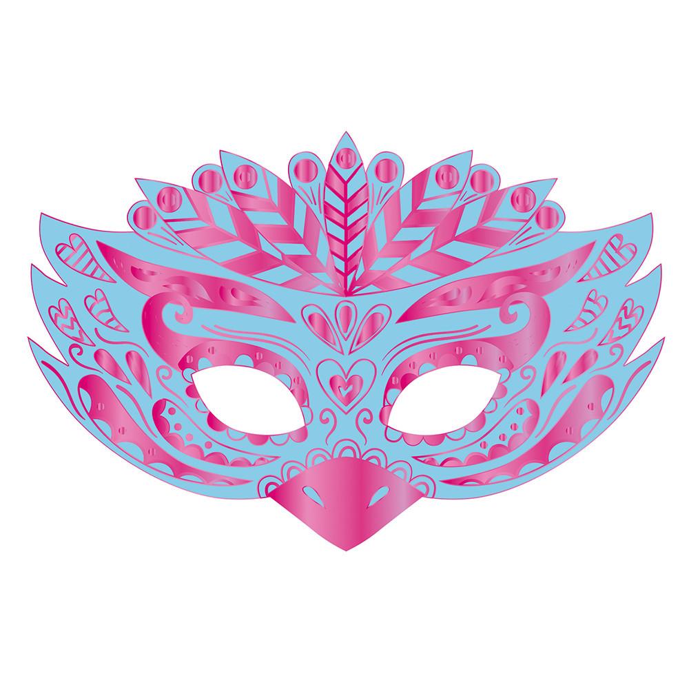 Scratch Art Party Masks