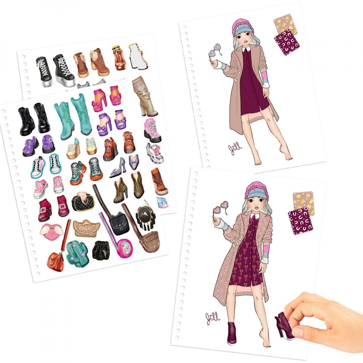 TOPModel Fashion Doodle Book