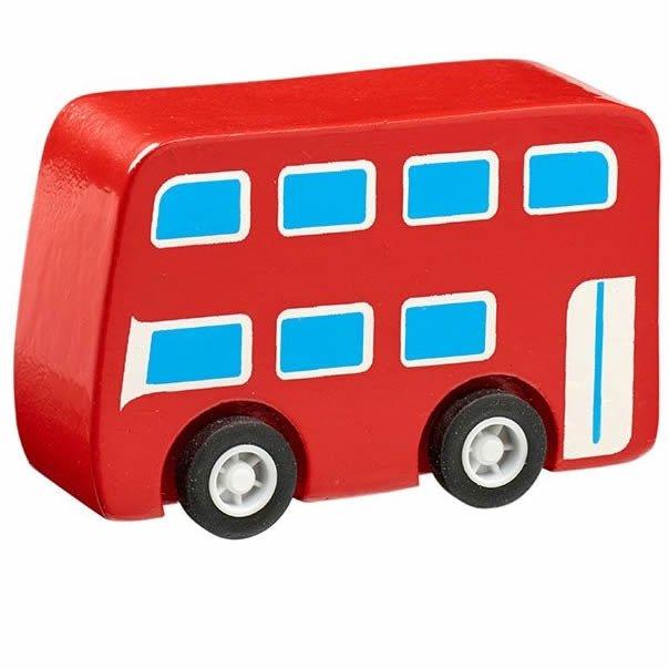 Mini Wooden Bus