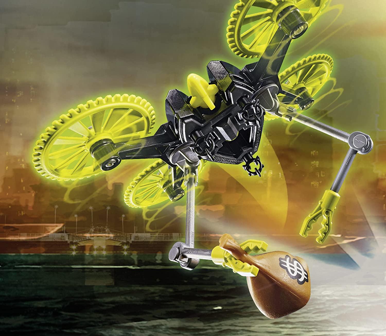 Police Jet with Drone